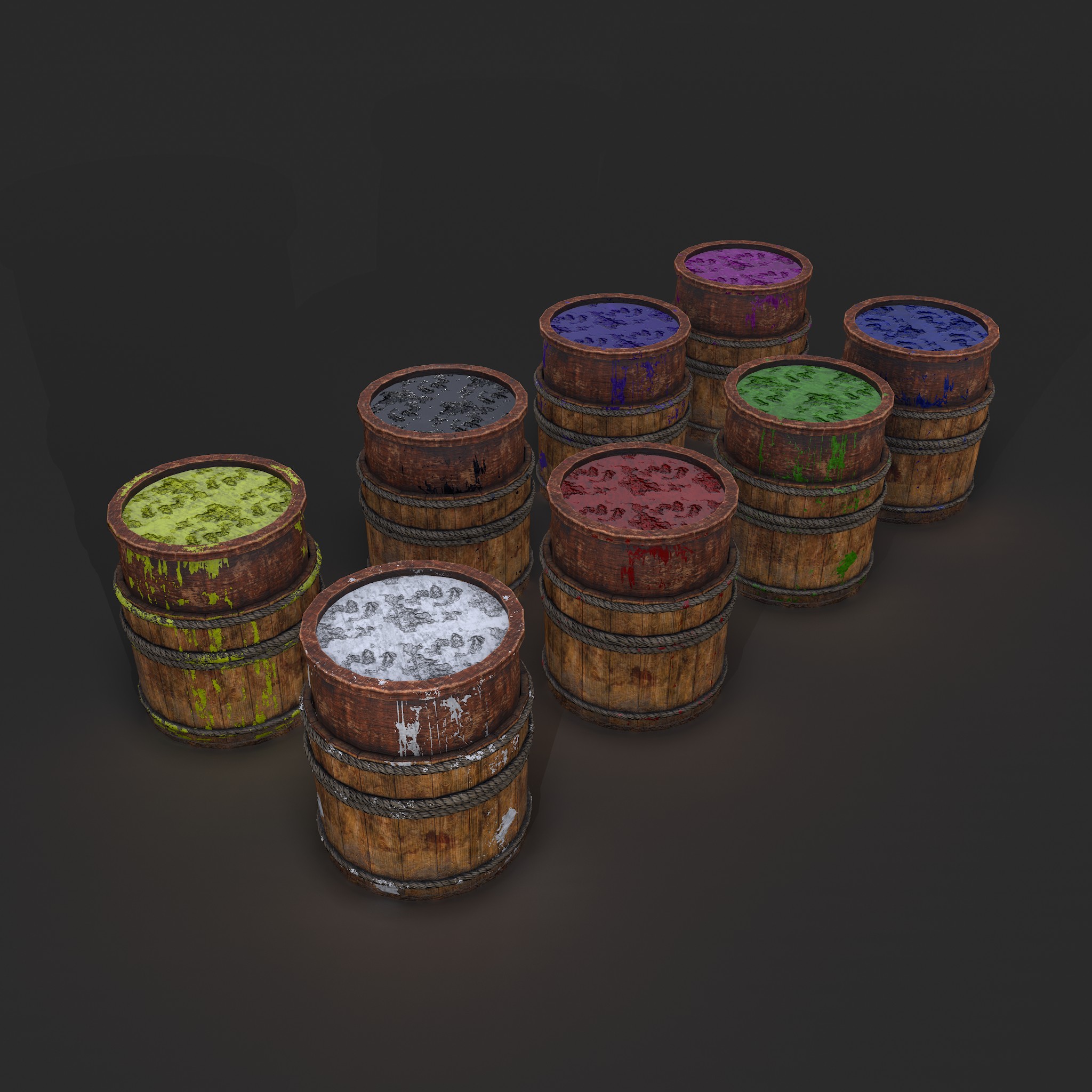 Dye Bucket - 3D Model by Get Dead Entertainment