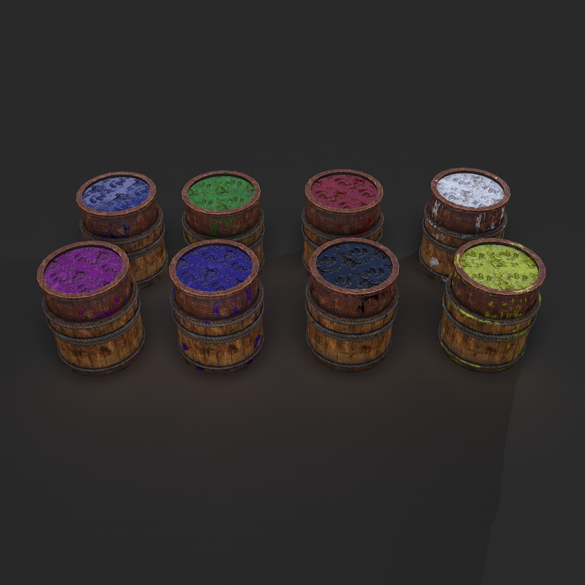 Dye Bucket - 3D Model by Get Dead Entertainment