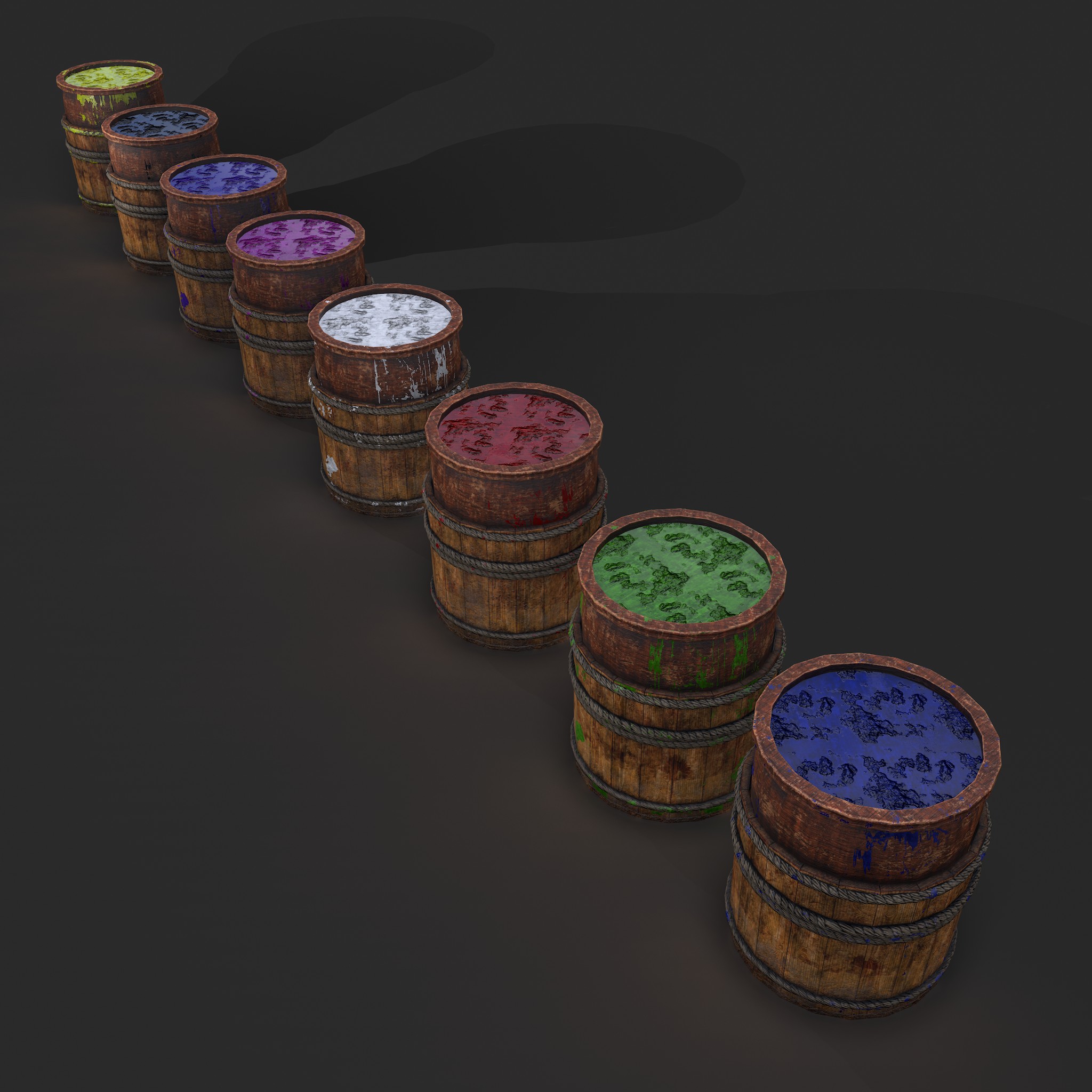 Dye Bucket - 3D Model by Get Dead Entertainment