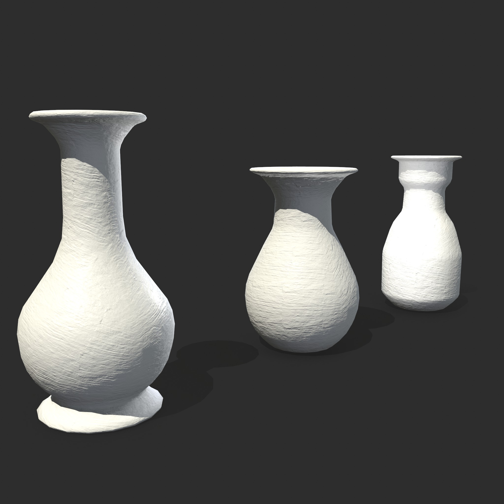 Earthenware Pottery Amphoras - 3D Model by Get Dead Entertainment