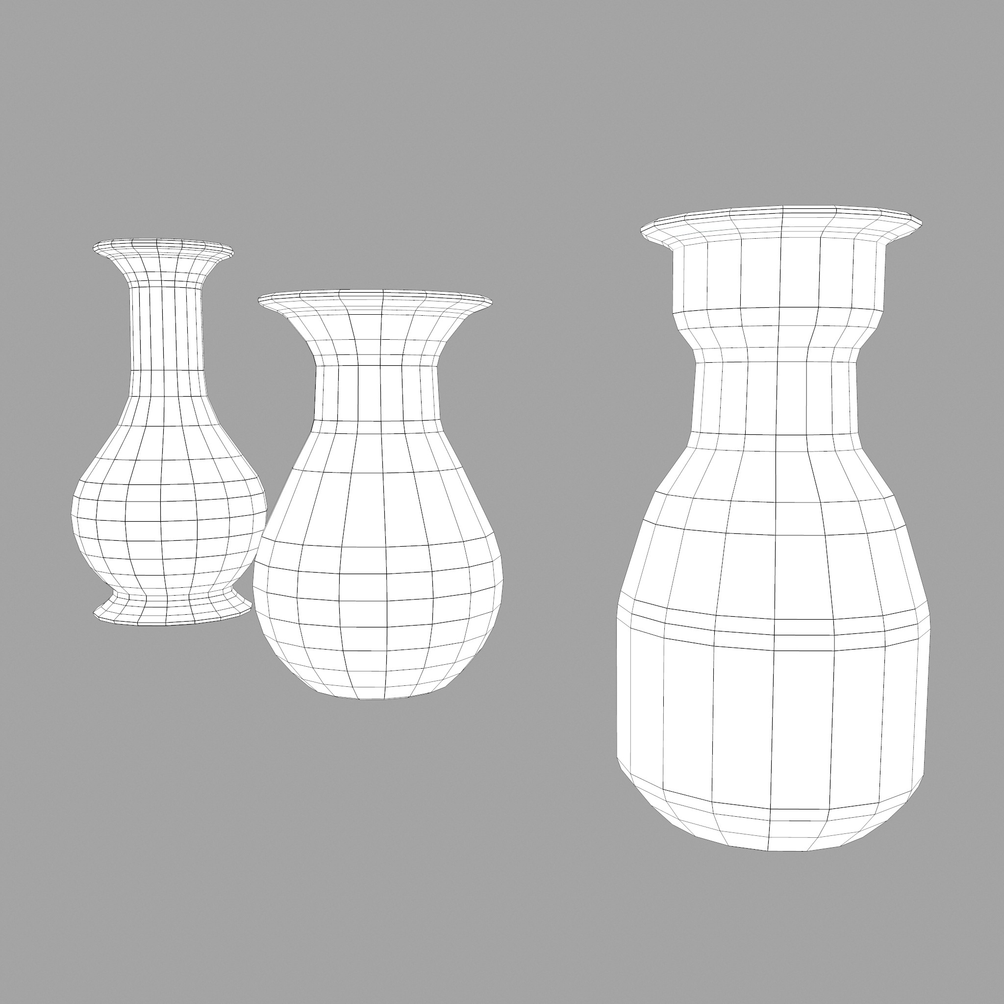 Earthenware Pottery Amphoras - 3D Model by Get Dead Entertainment