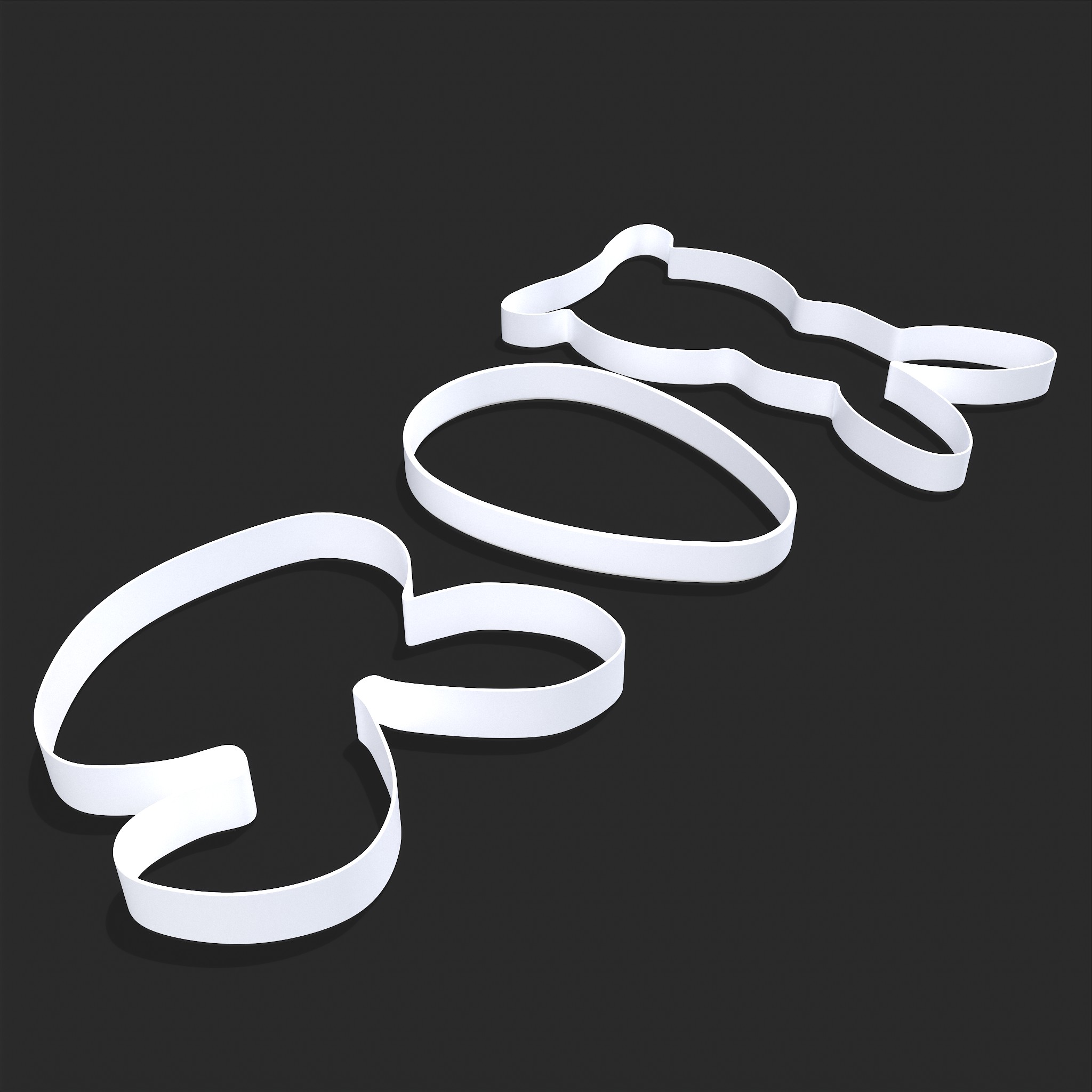 Easter Cookie Cutters - 3D Print Model by Get Dead Entertainment