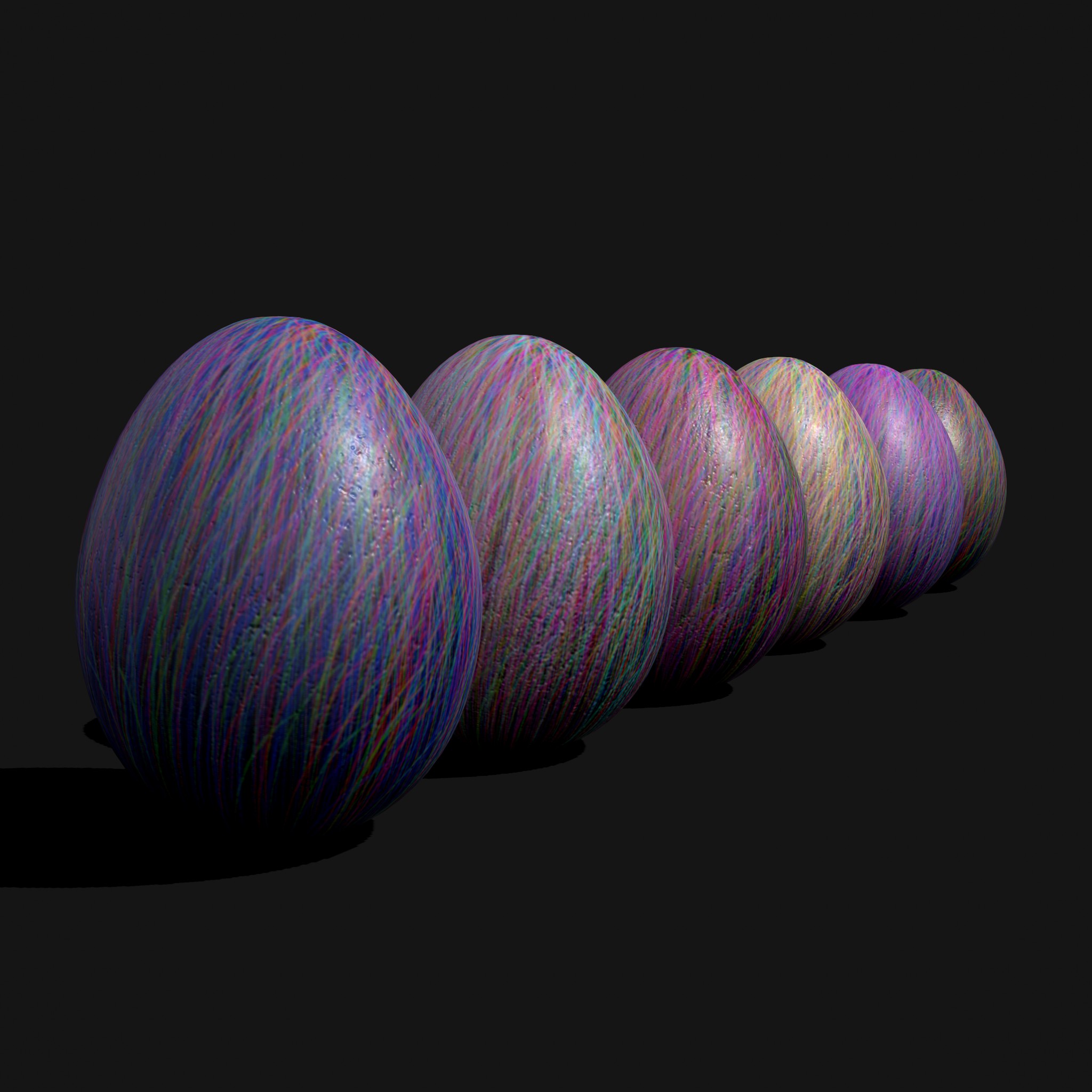 Easter Eggs Designs 3 - 3D Model by Get Dead Entertainment