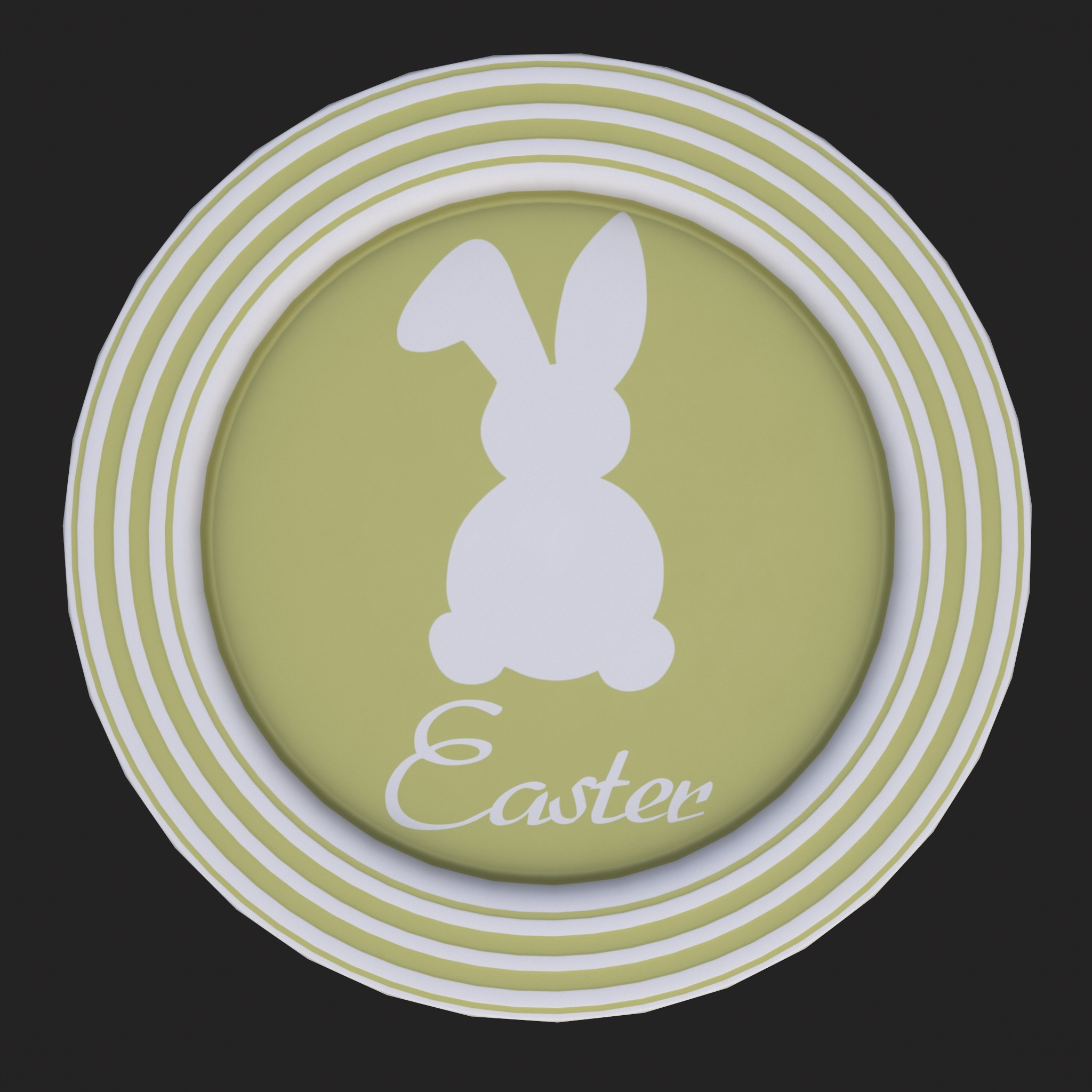 Easter Plates - 3D Model by Get Dead Entertainment