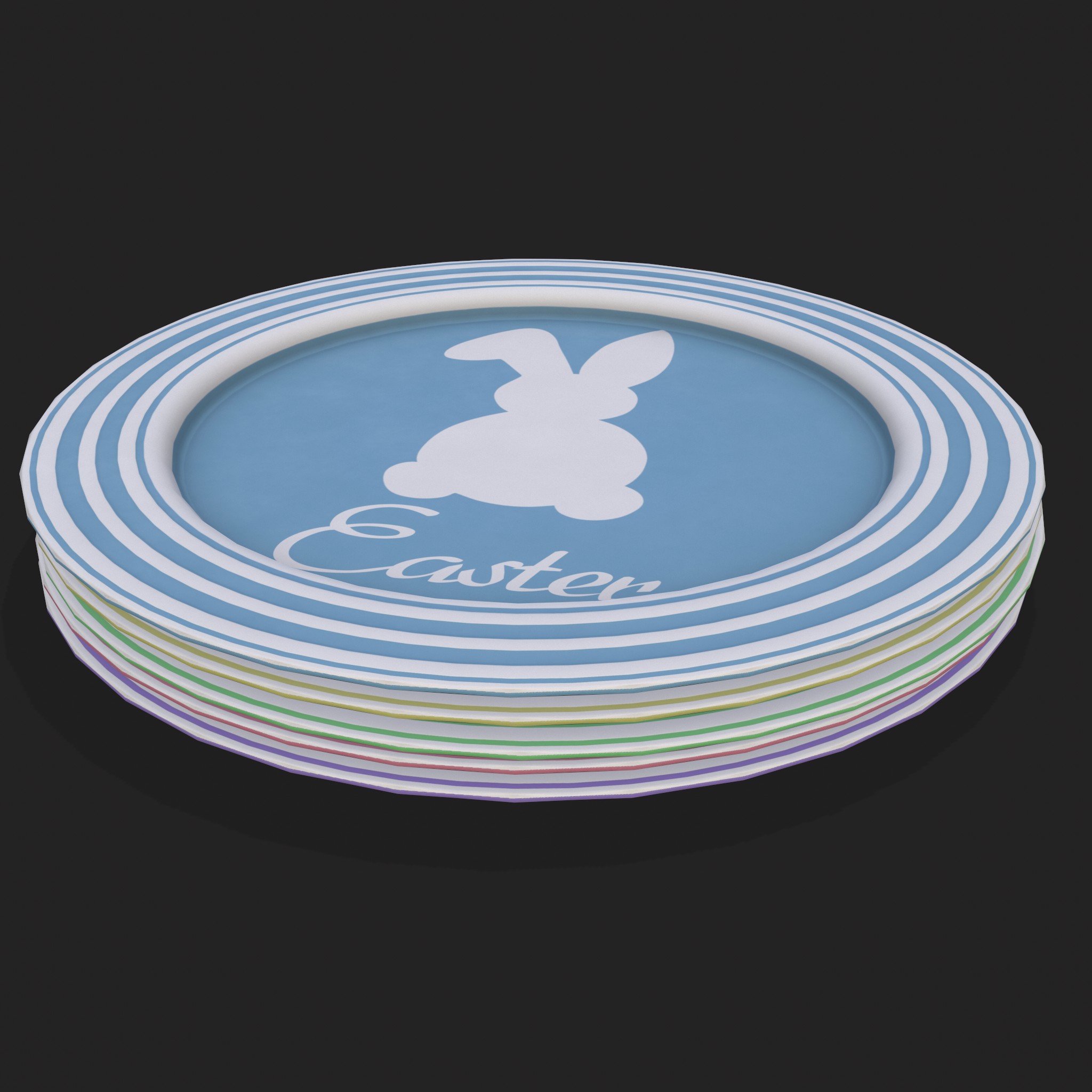 Easter Plates - 3D Model by Get Dead Entertainment
