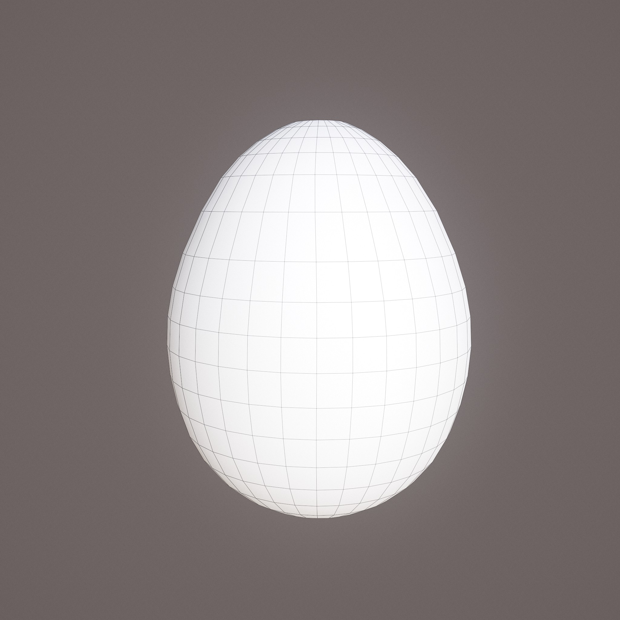 Brown Egg Model by Get Dead Entertainment