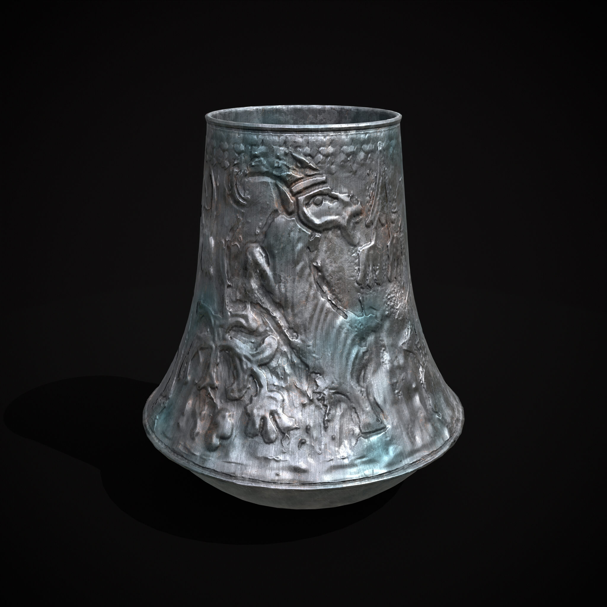 Elamite Silver Vessel - 3D Model by Get Dead Entertainment