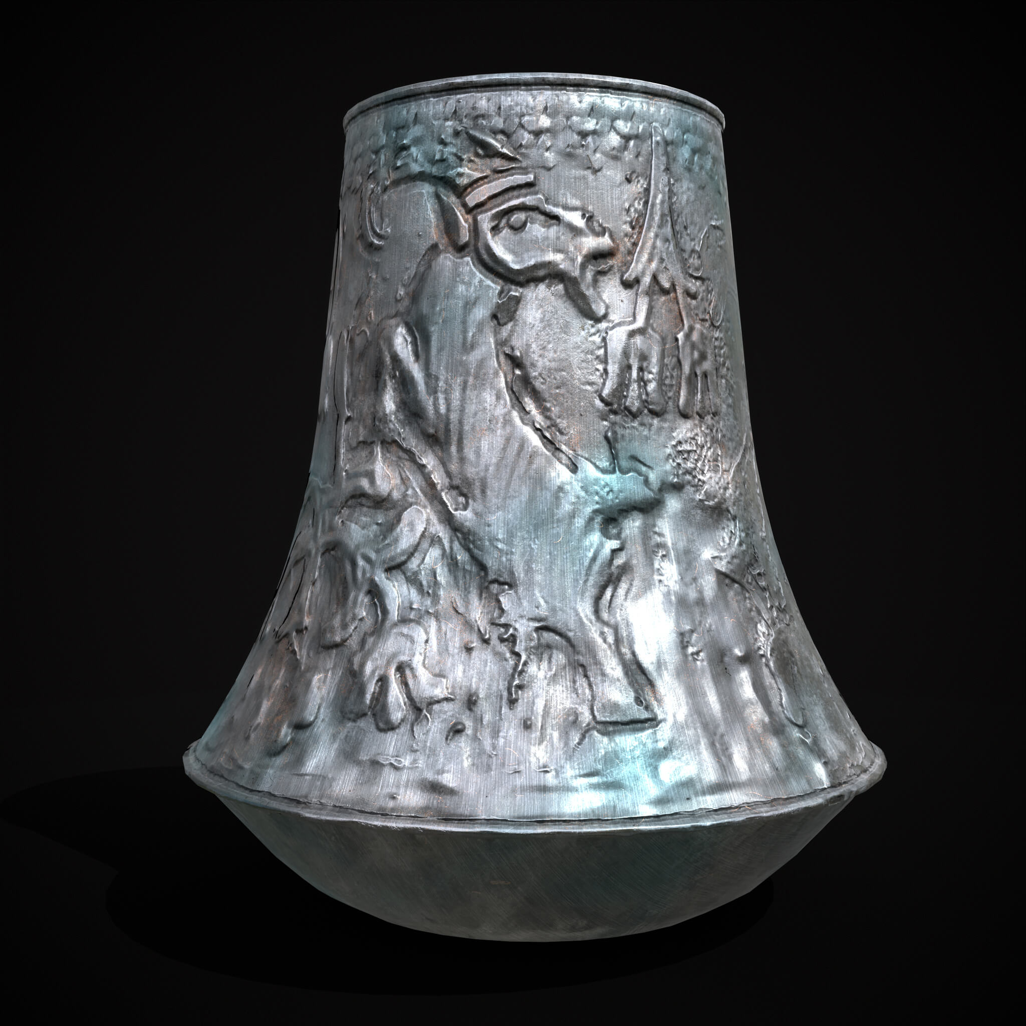 Elamite Silver Vessel - 3D Model by Get Dead Entertainment
