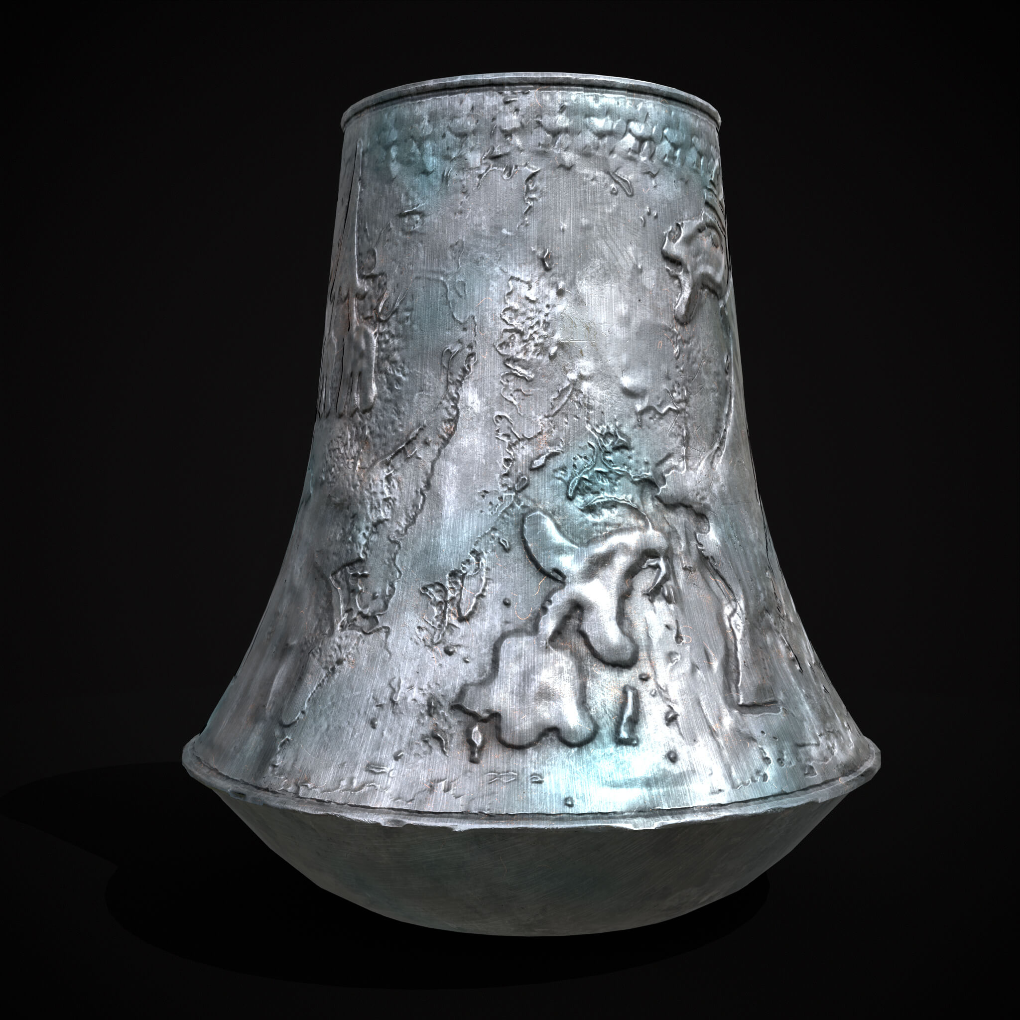 Elamite Silver Vessel - 3D Model by Get Dead Entertainment