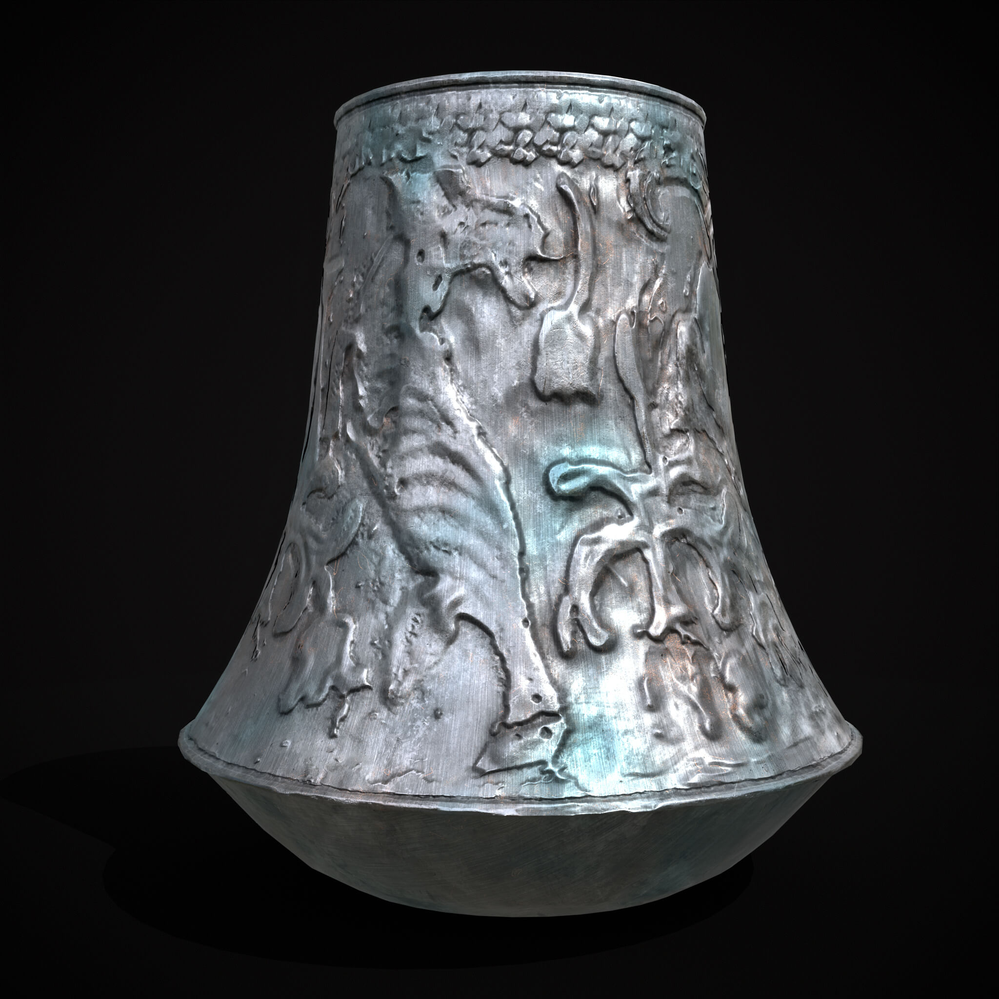 Elamite Silver Vessel - 3D Model by Get Dead Entertainment