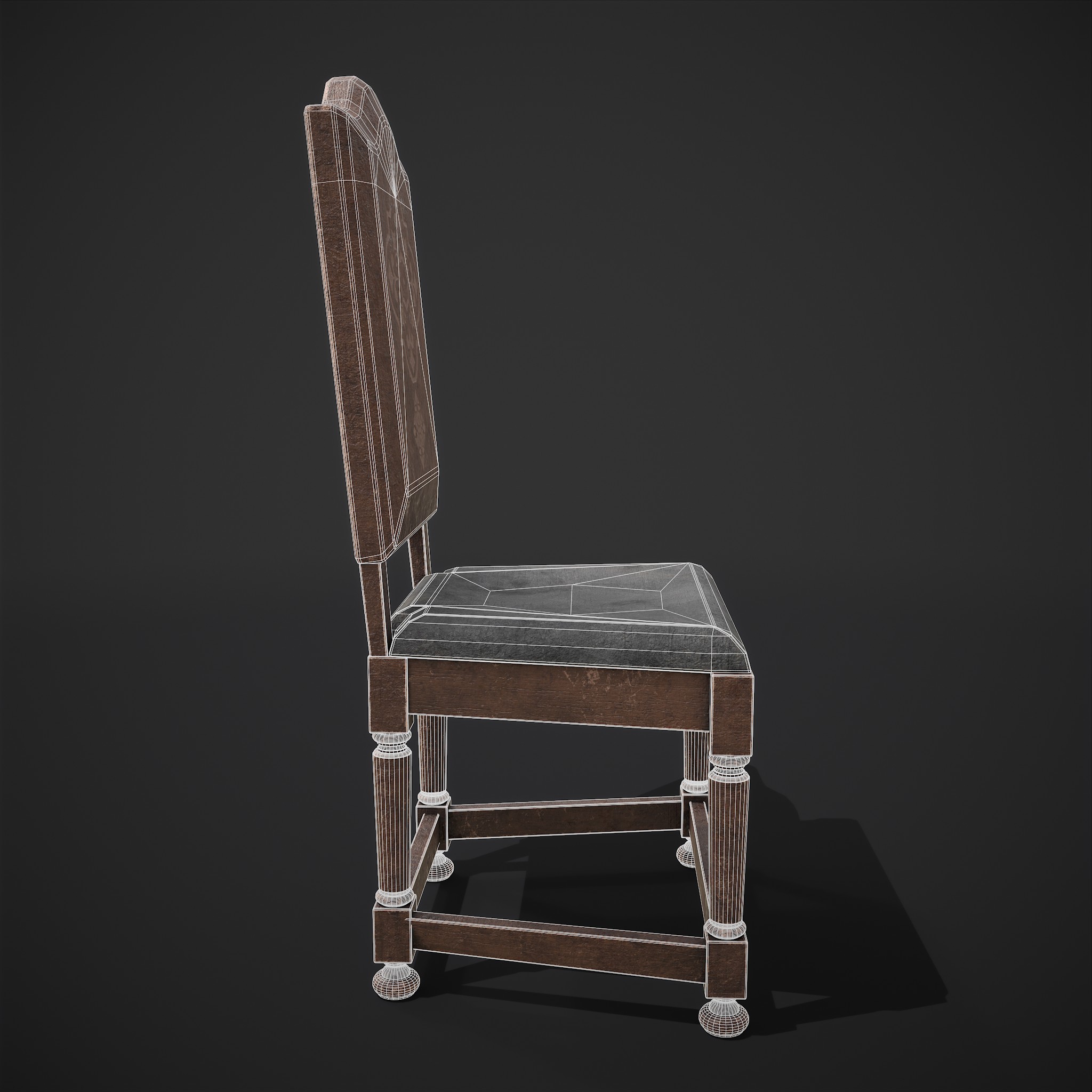 Elegant Highchair - 3D Model by Get Dead Entertainment