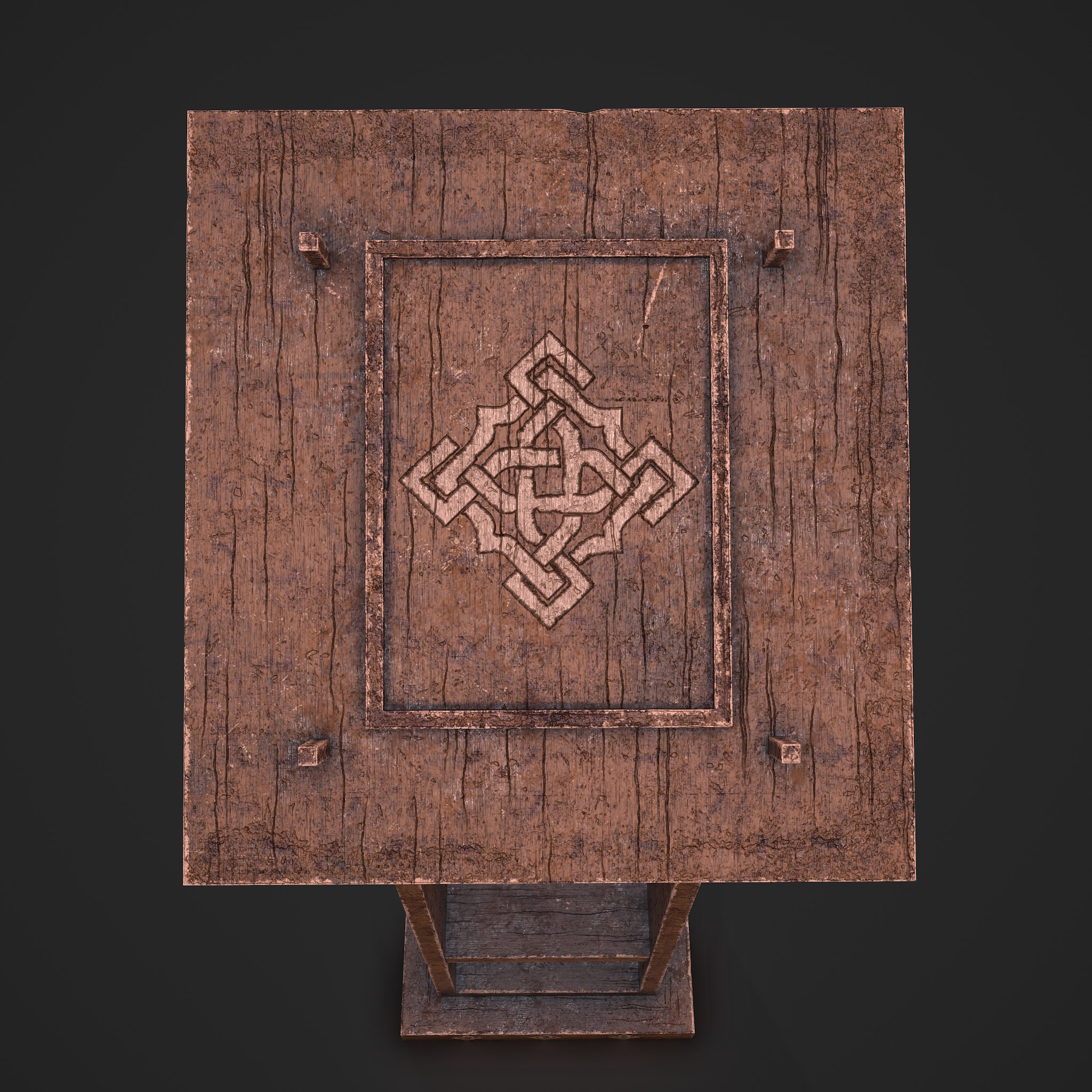 Elegant Lecture Stand - 3D Model by Get Dead Entertainment