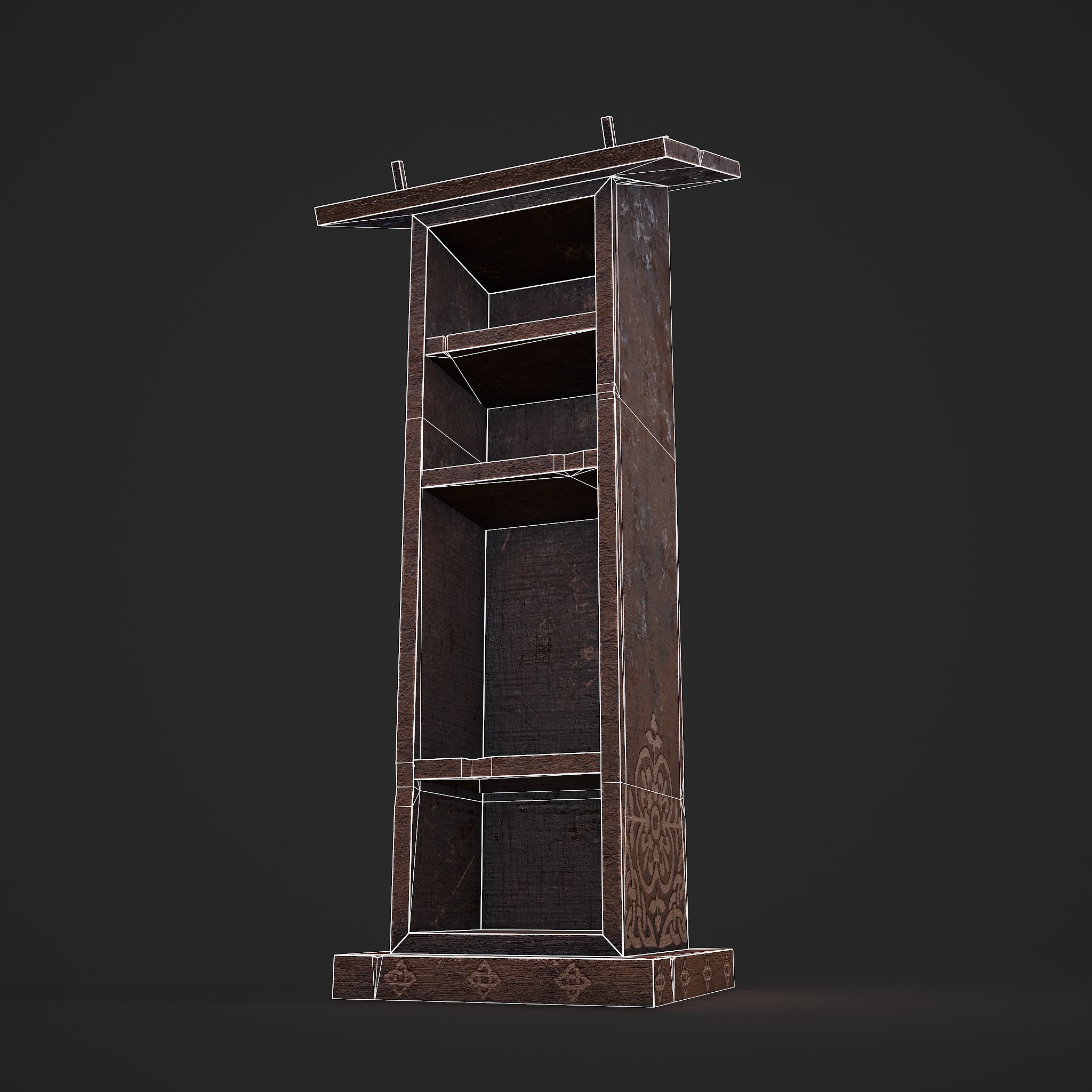 Elegant Lecture Stand - 3D Model by Get Dead Entertainment