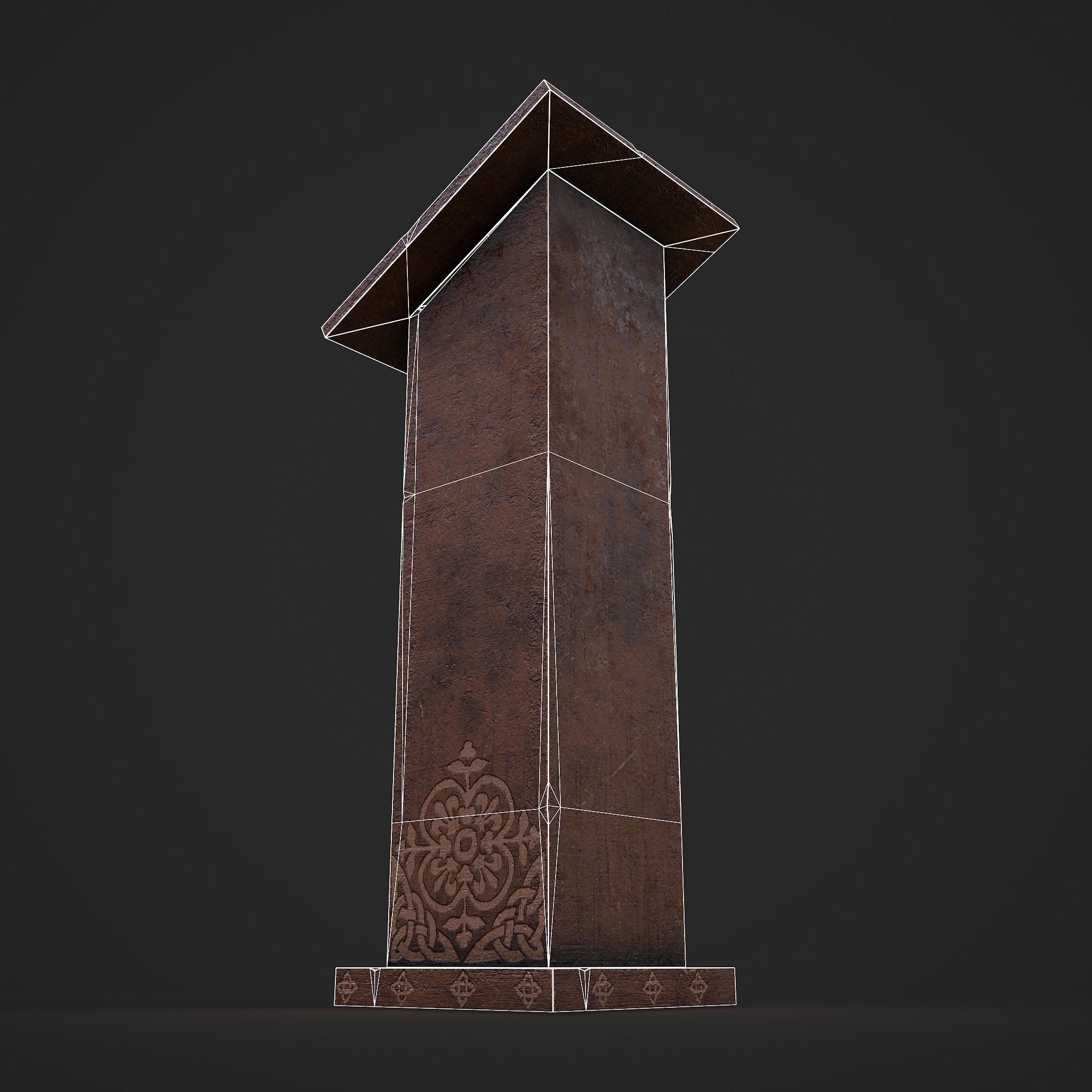 Elegant Lecture Stand - 3D Model by Get Dead Entertainment