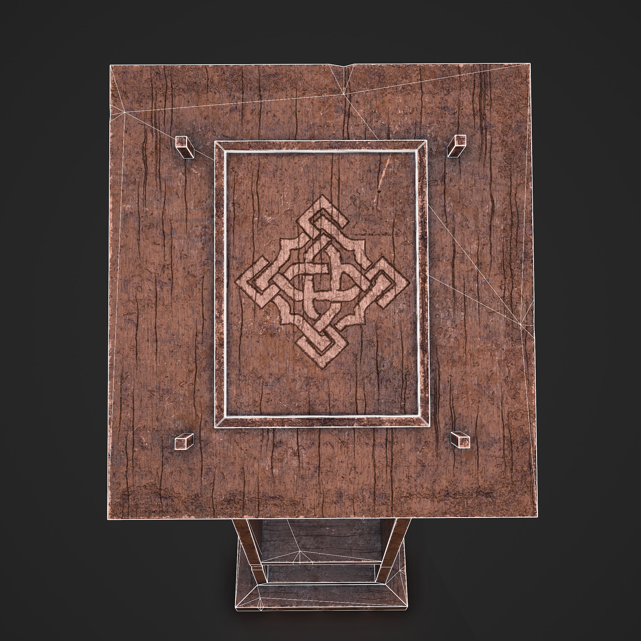 Elegant Lecture Stand - 3D Model by Get Dead Entertainment