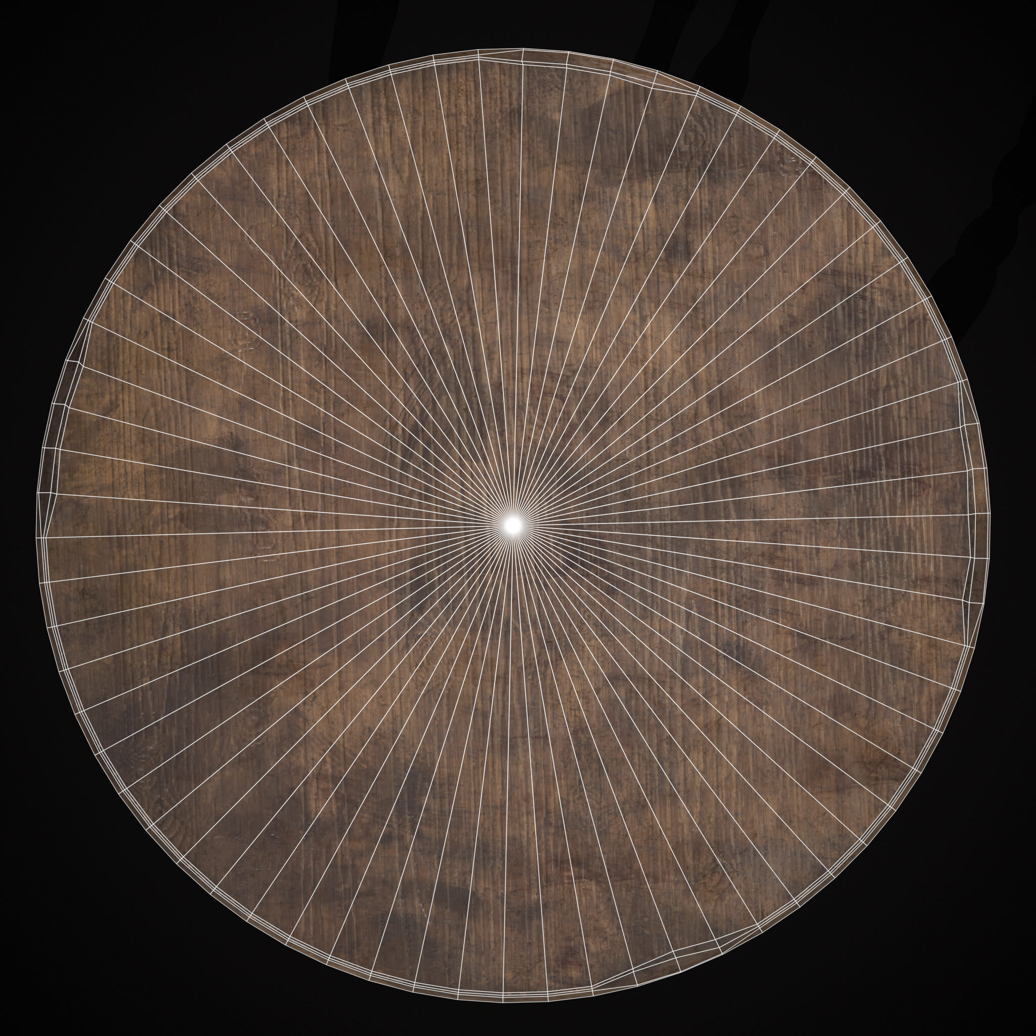 Elegant Round Side Table - 3D Model by Get Dead Entertainment