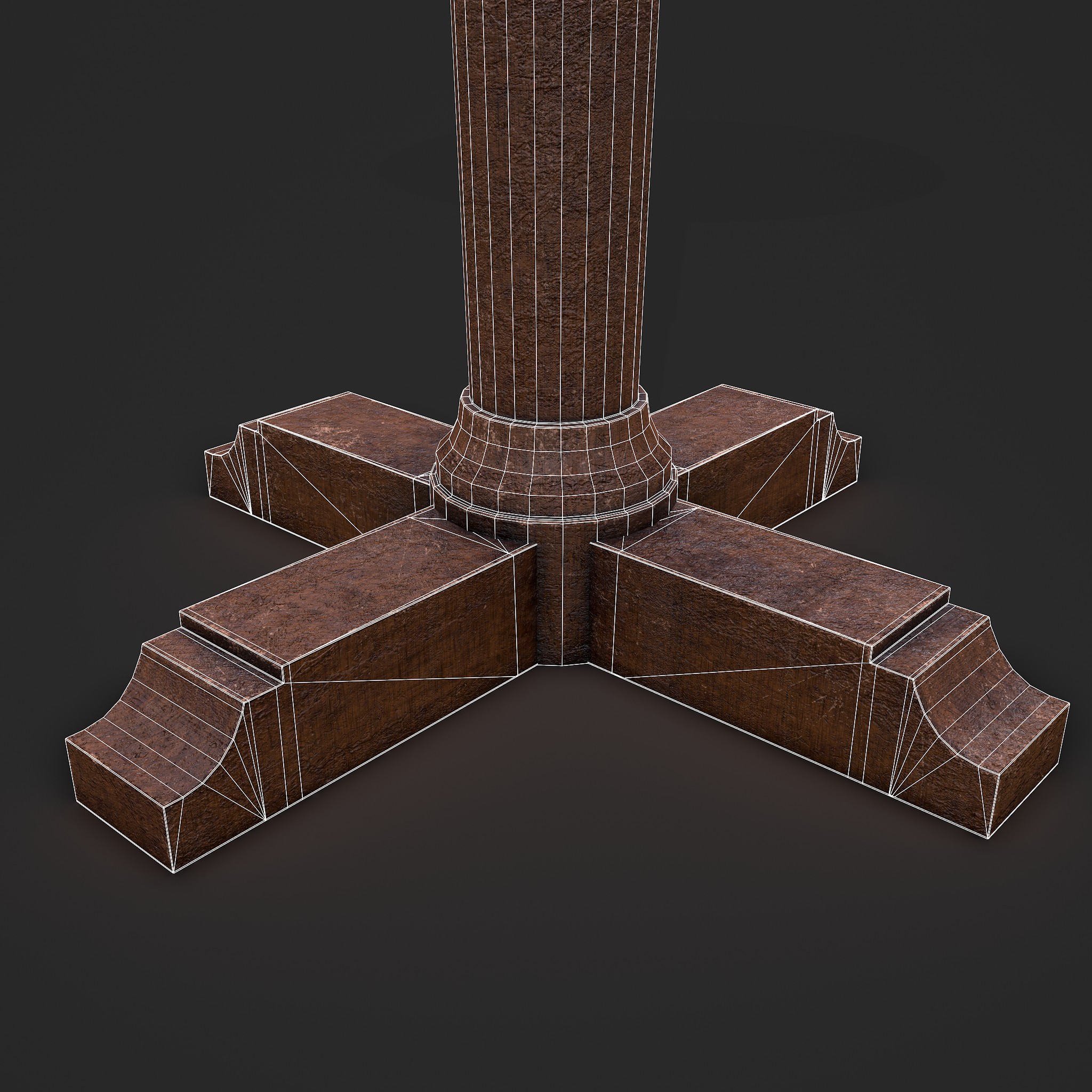 Elegant Round Table - 3D Model by Get Dead Entertainment