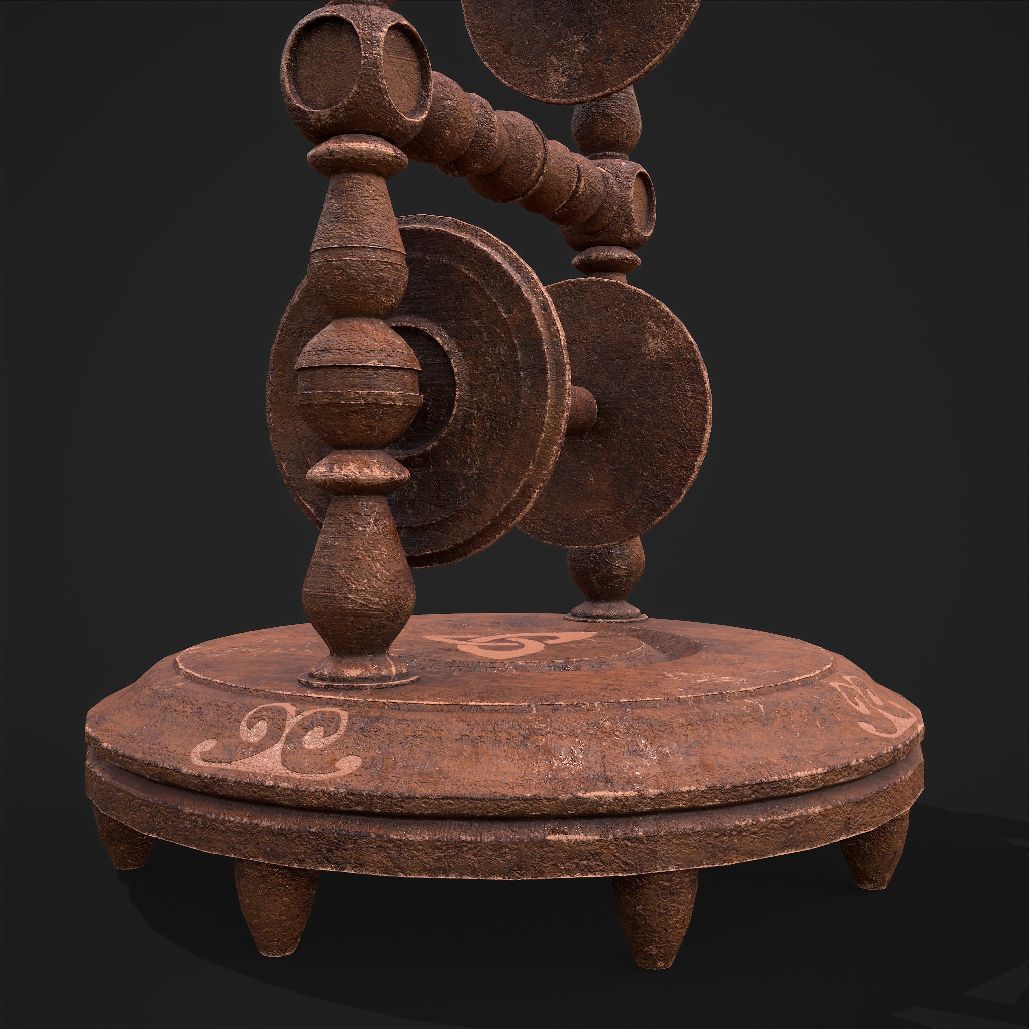 Elegant Scroll Holder - 3D Model by Get Dead Entertainment