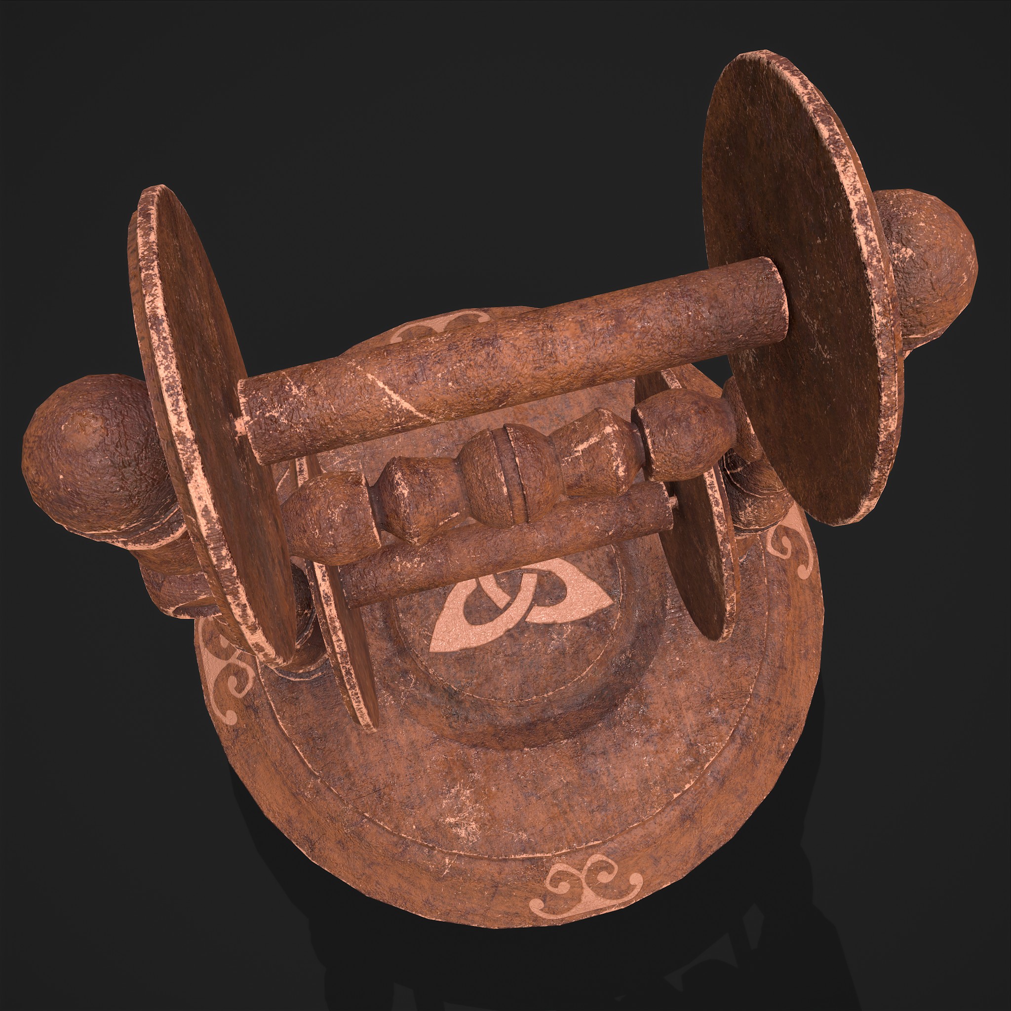 Elegant Scroll Holder - 3D Model by Get Dead Entertainment