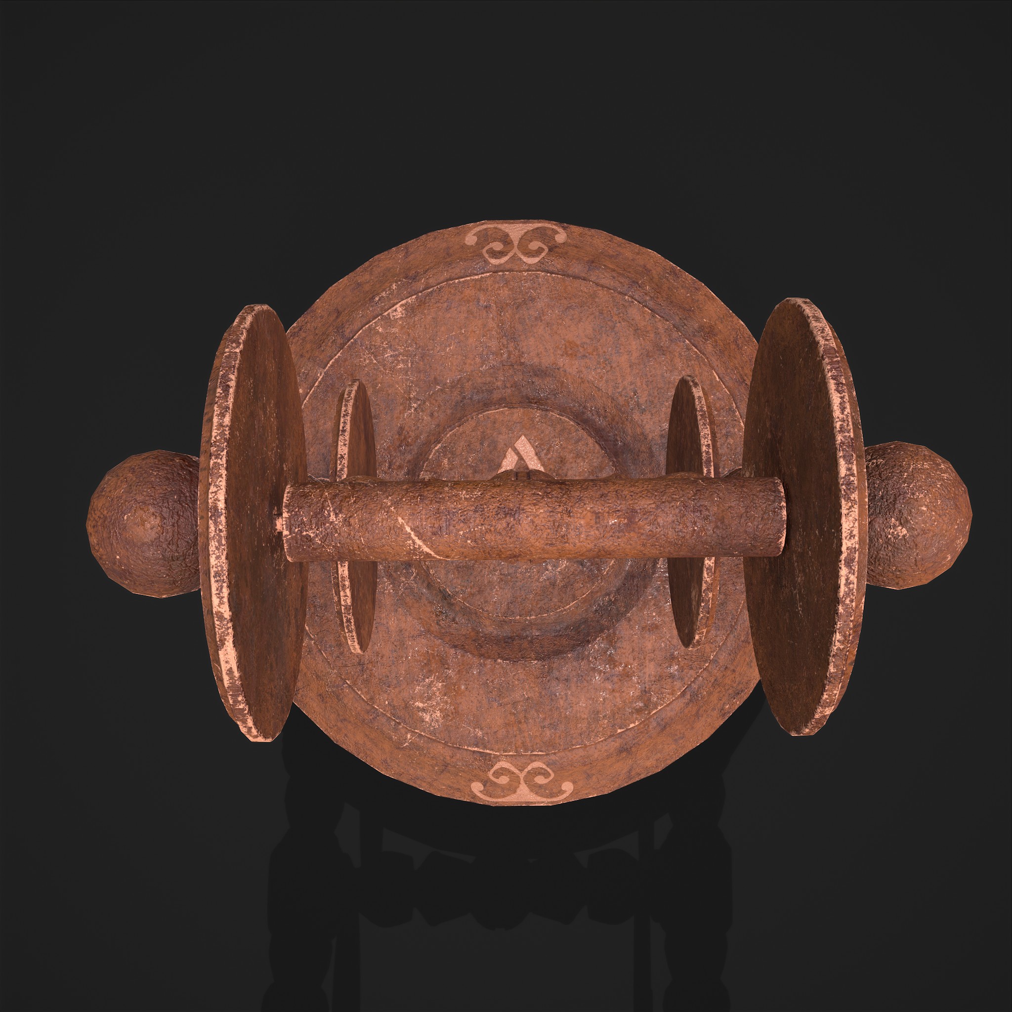 Elegant Scroll Holder - 3D Model by Get Dead Entertainment