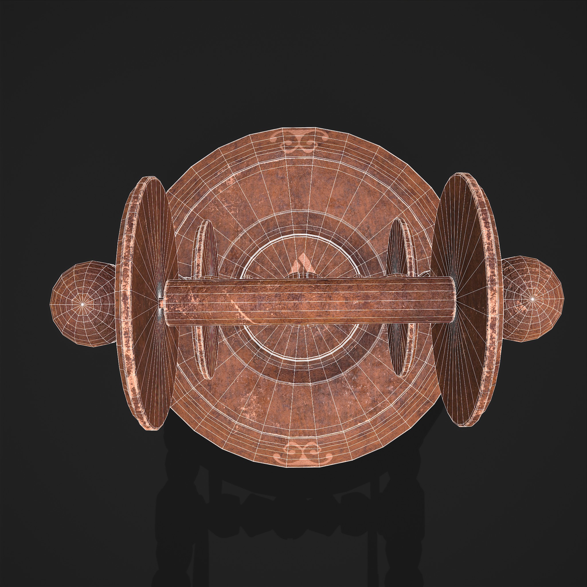Elegant Scroll Holder - 3D Model by Get Dead Entertainment