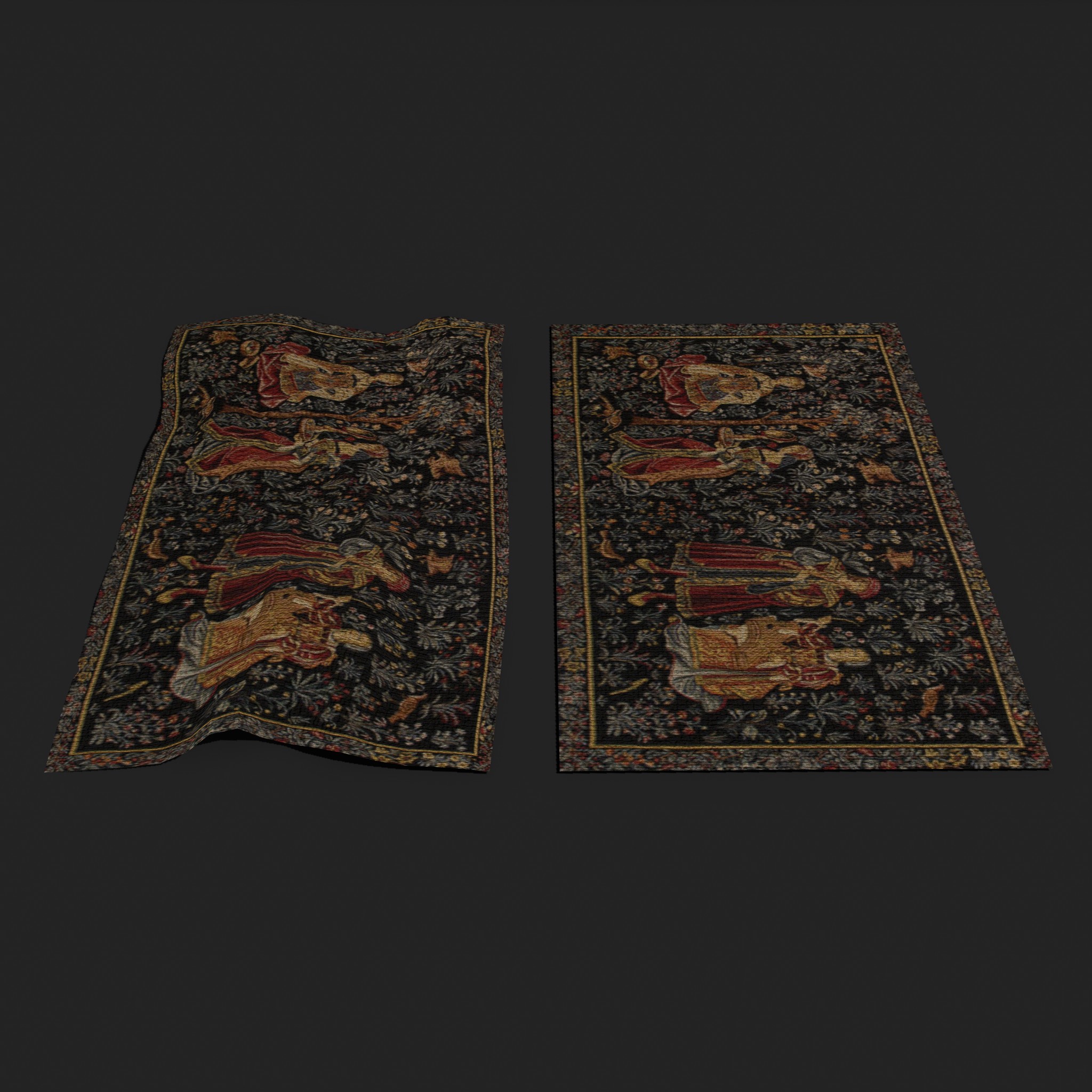 Embroidery Tapestry - 3D Model by Get Dead Entertainment