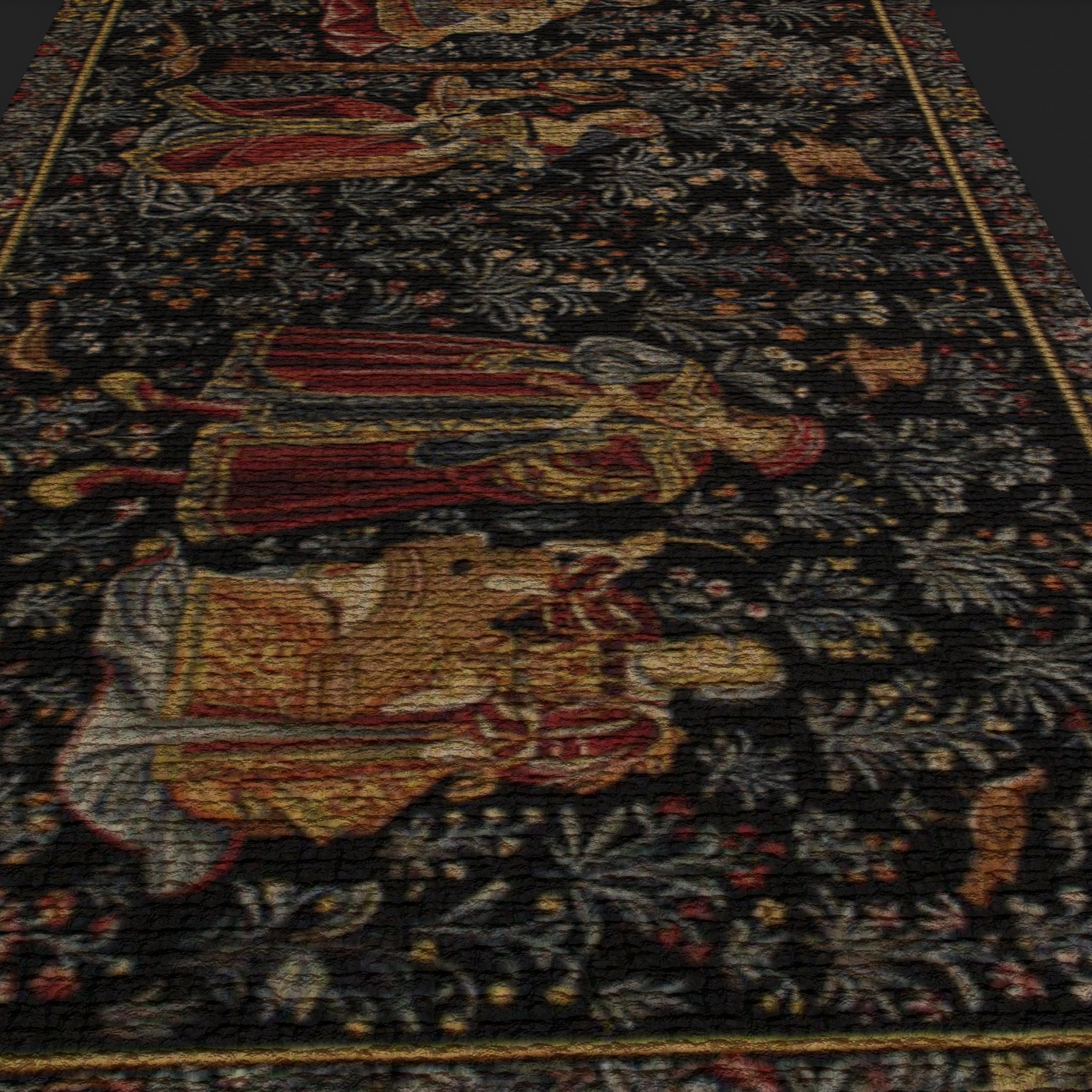 Embroidery Tapestry - 3D Model by Get Dead Entertainment