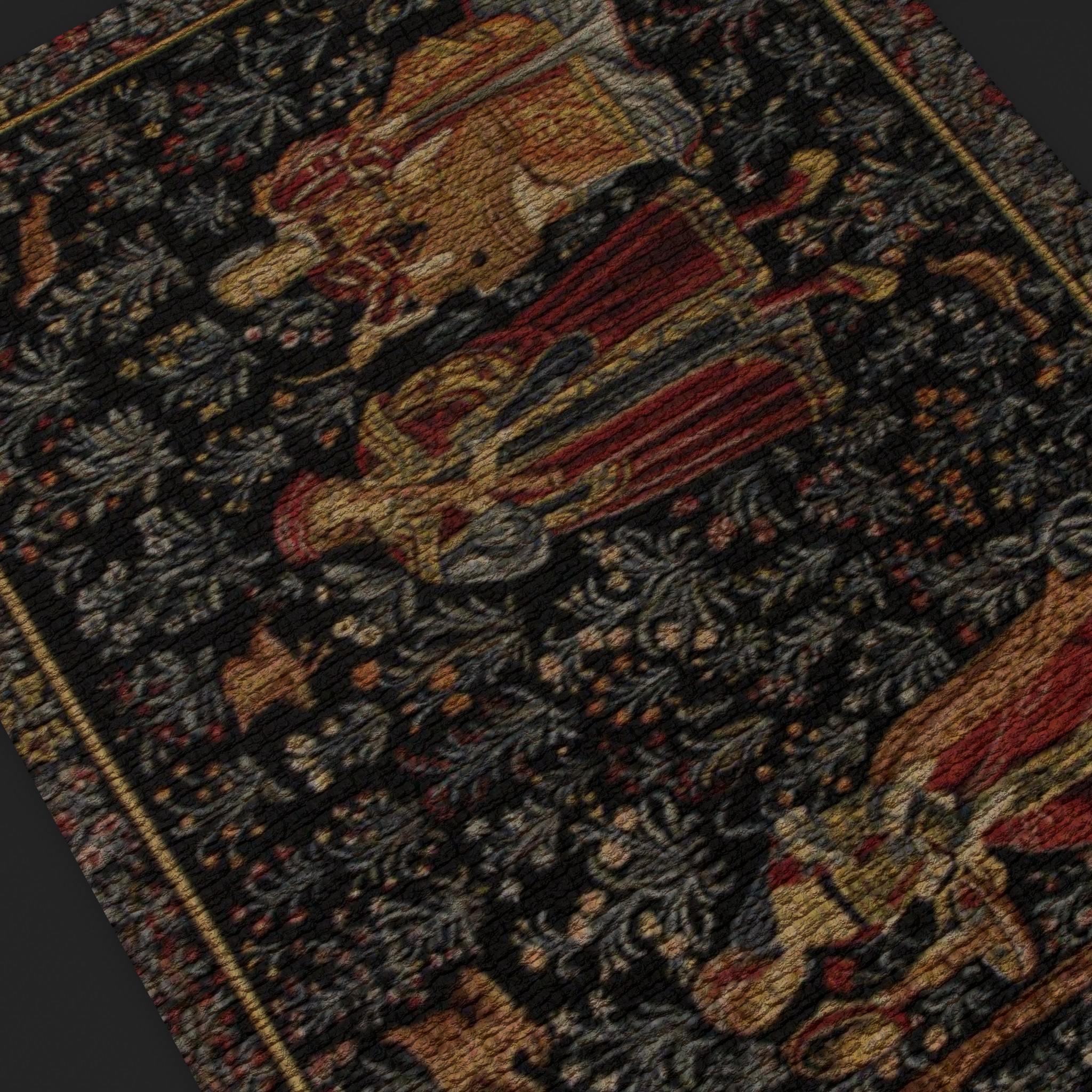 Embroidery Tapestry - 3D Model by Get Dead Entertainment