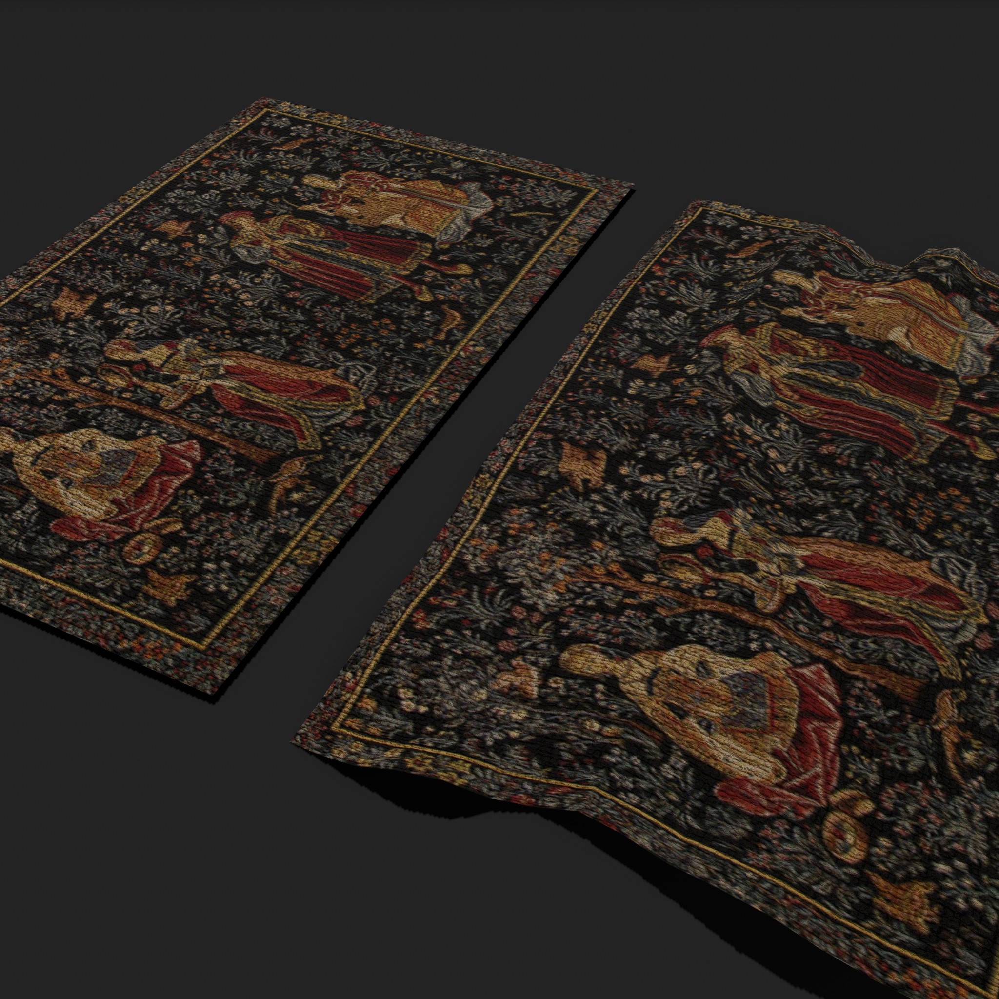 Embroidery Tapestry - 3D Model by Get Dead Entertainment