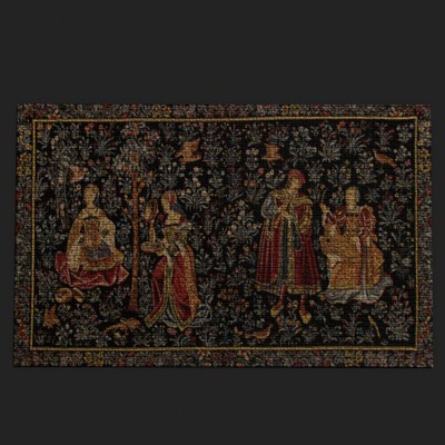 Embroidery Tapestry - 3D Model by Get Dead Entertainment