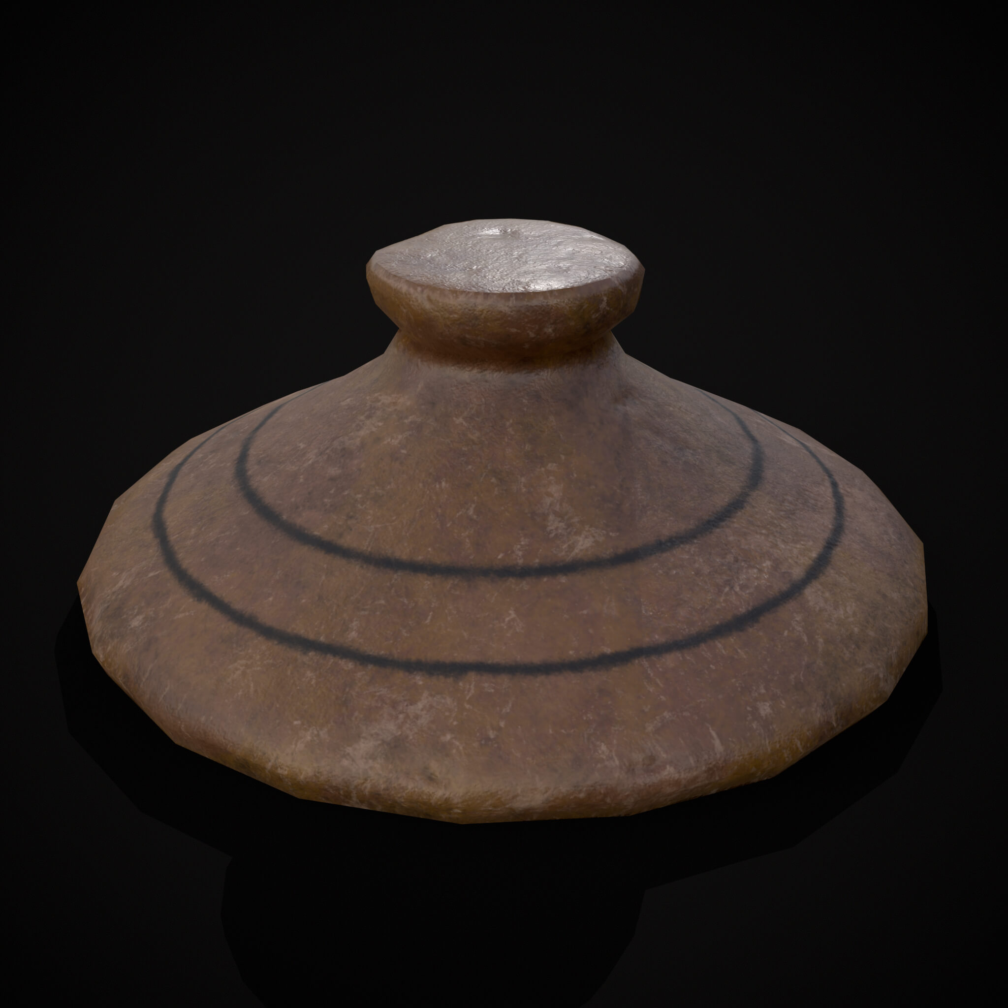Engraved Earthenware Bean Pot - 3D Model by Get Dead Entertainment