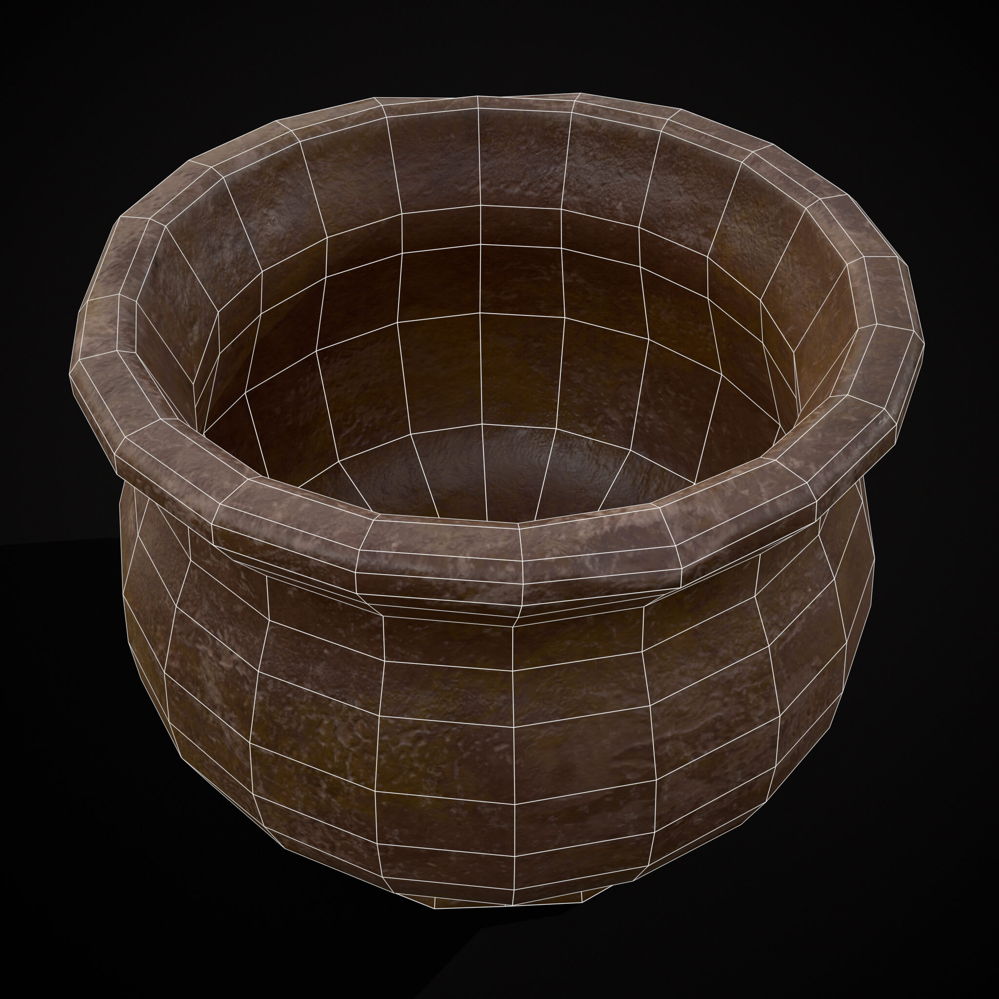 Engraved Earthenware Bean Pot - 3D Model by Get Dead Entertainment