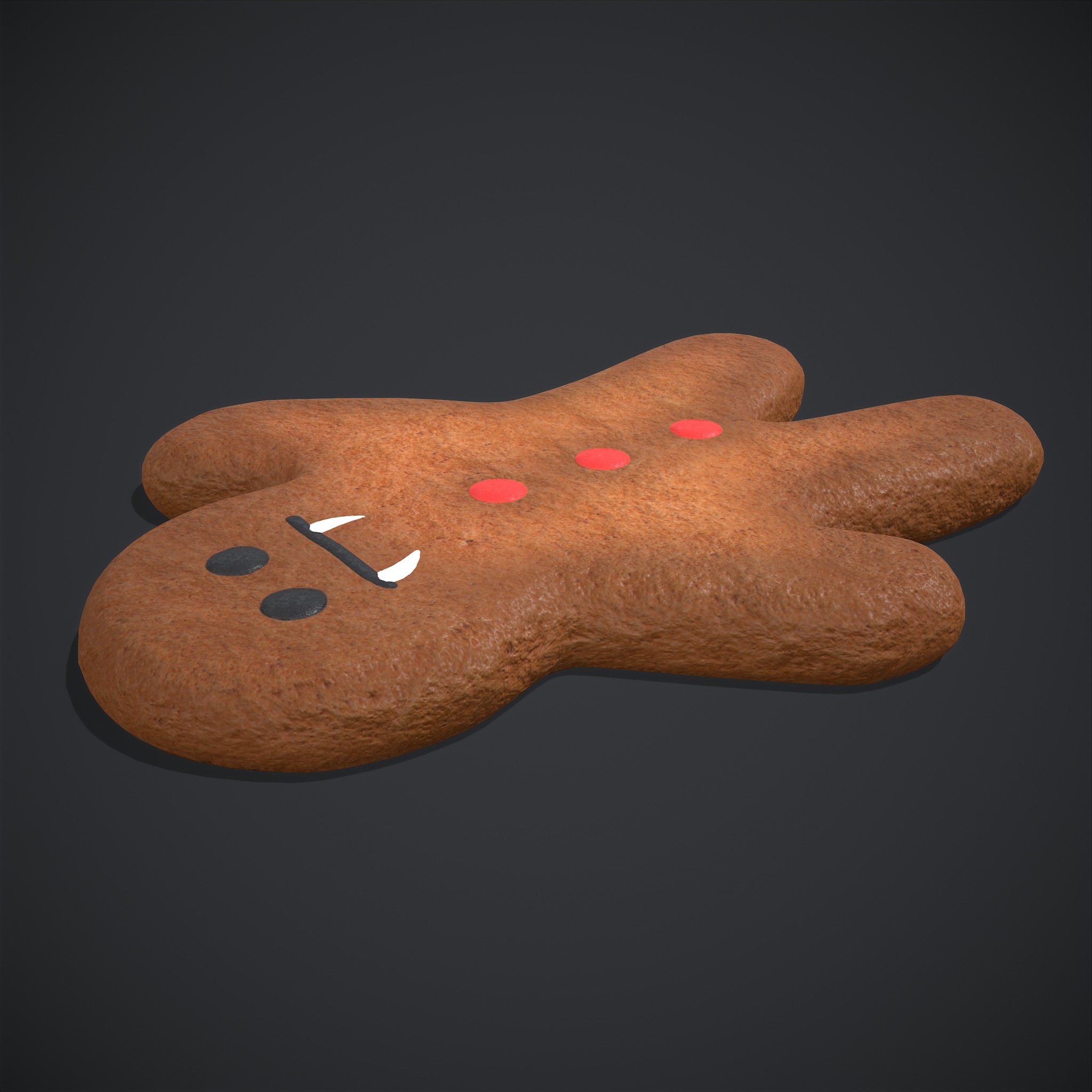 Evil Gingerbread Man - 3D Model by Get Dead Entertainment