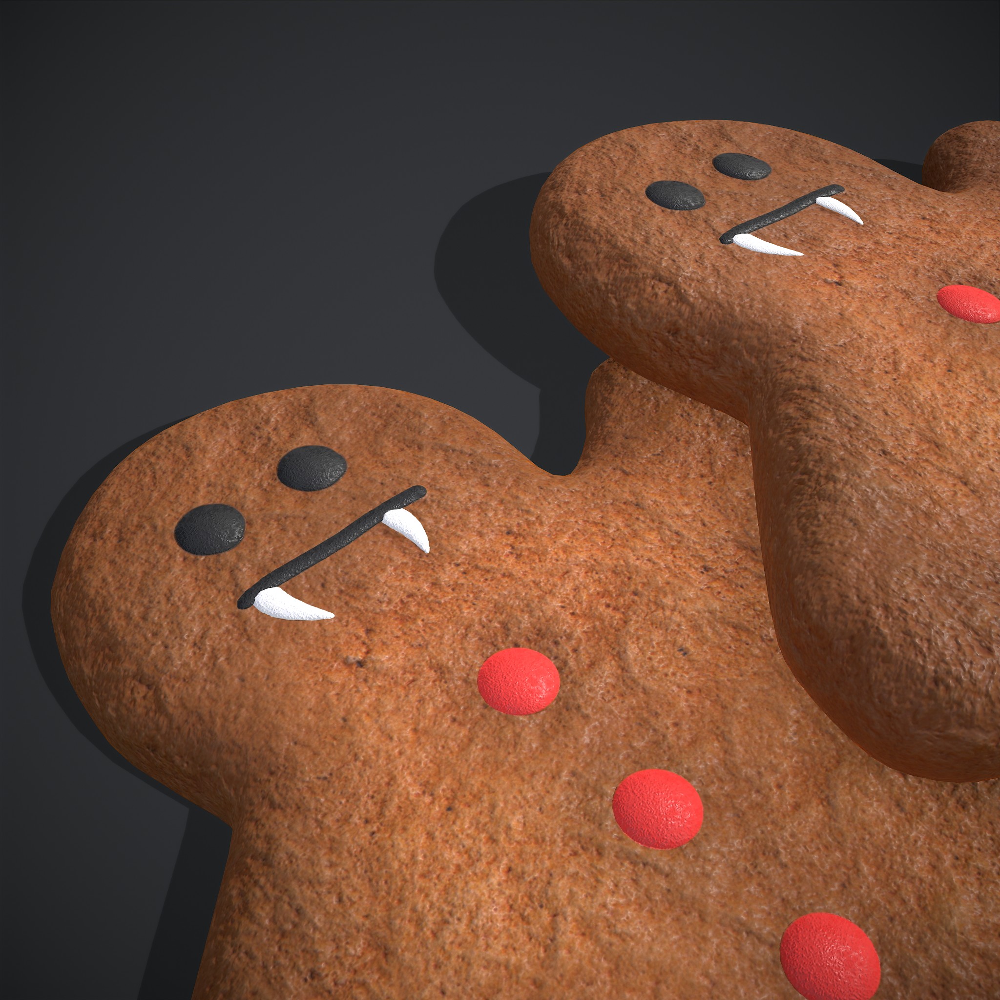 Evil Gingerbread Man - 3D Model by Get Dead Entertainment