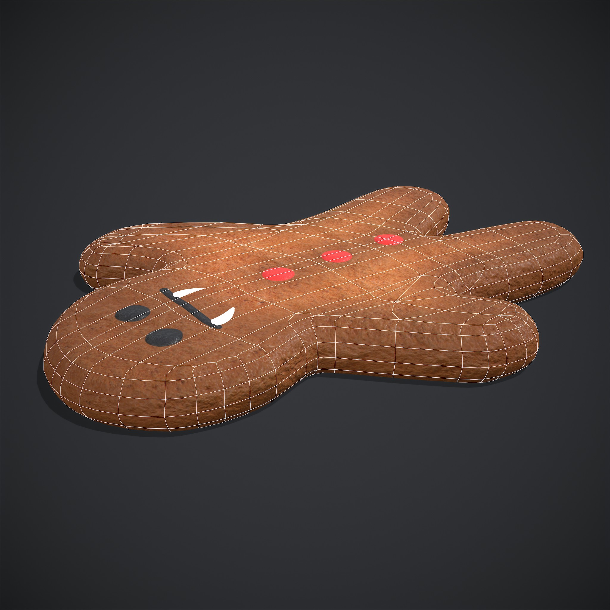 Evil Gingerbread Man - 3D Model by Get Dead Entertainment