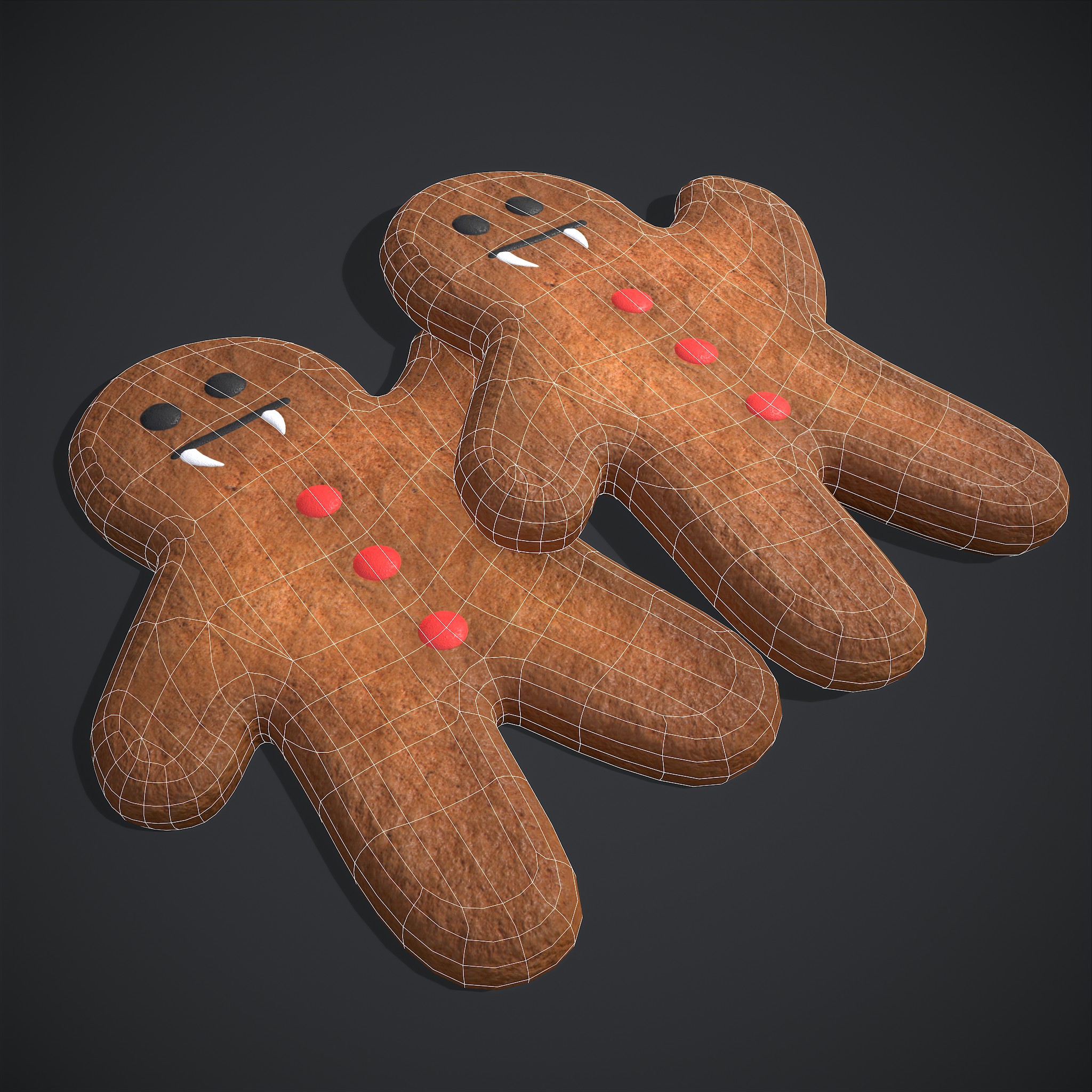 Evil Gingerbread Man - 3D Model by Get Dead Entertainment