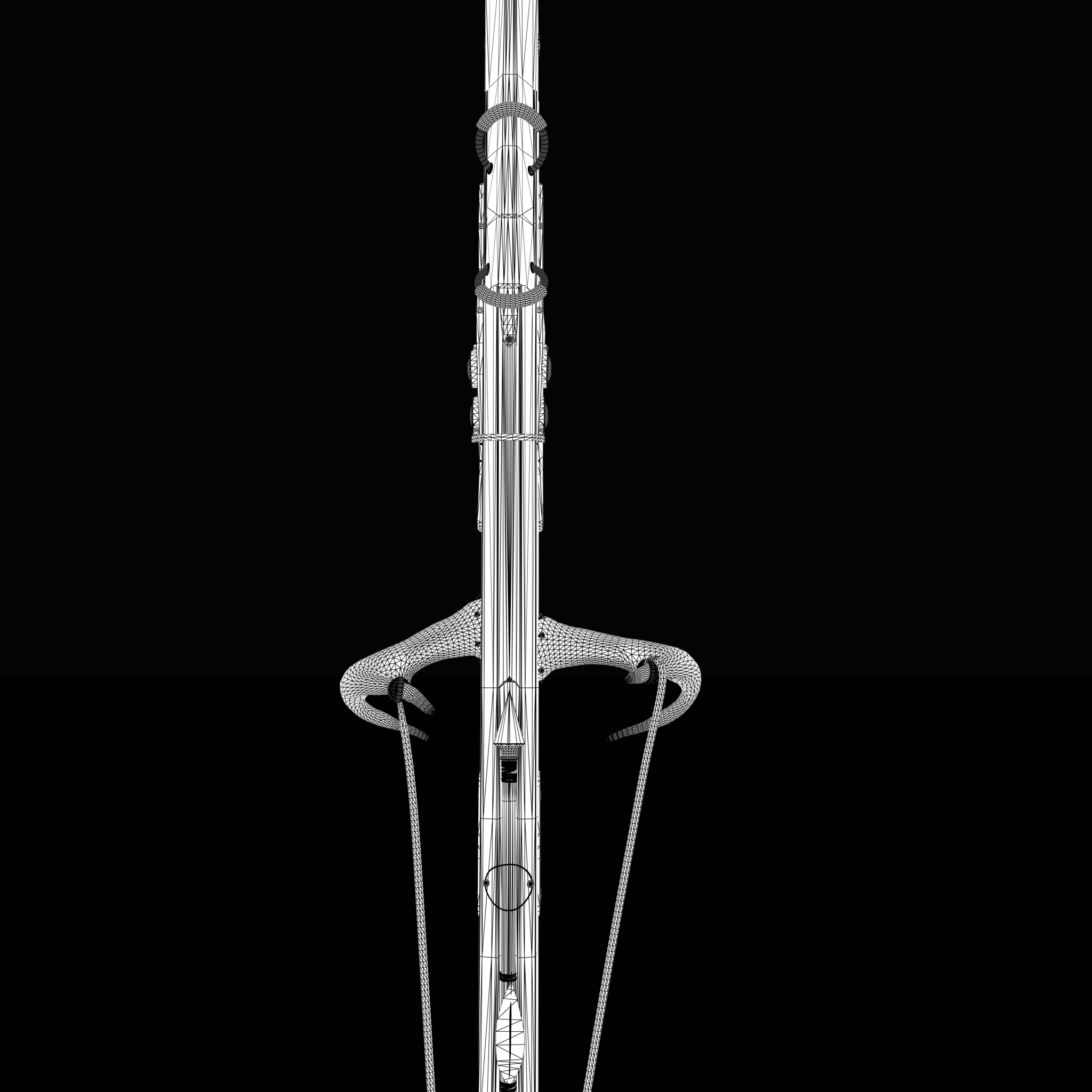 Fantasy Crossbow Ax - 3D Model by Get Dead Entertainment