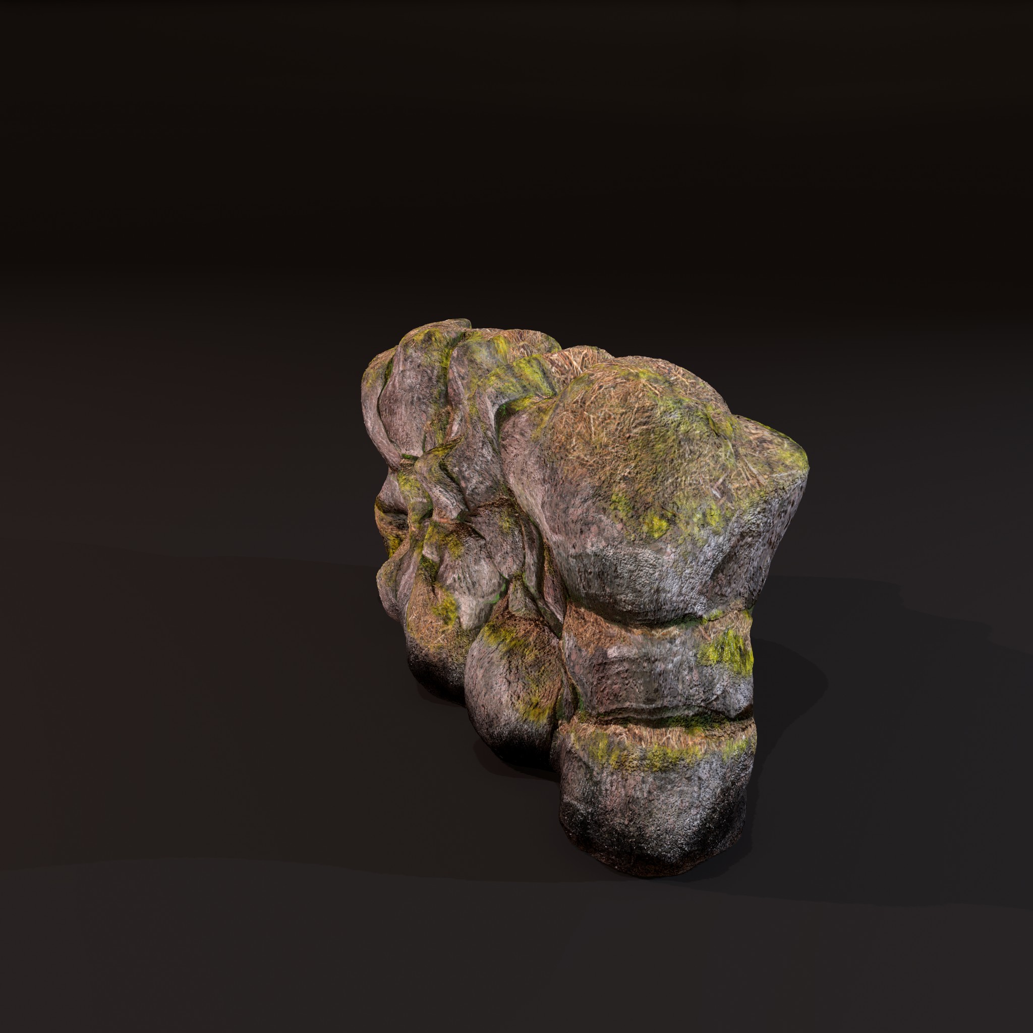 Fantasy Rock Wall - Free 3D Model by Get Dead Entertainment