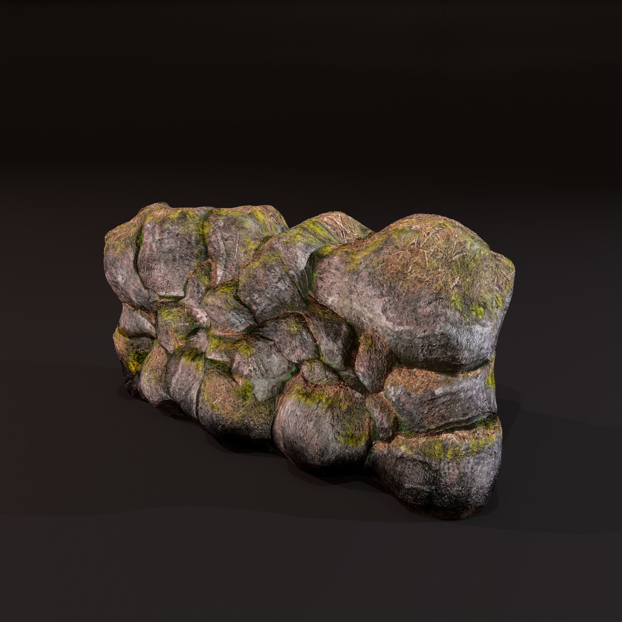 Fantasy Rock Wall - Free 3D Model by Get Dead Entertainment
