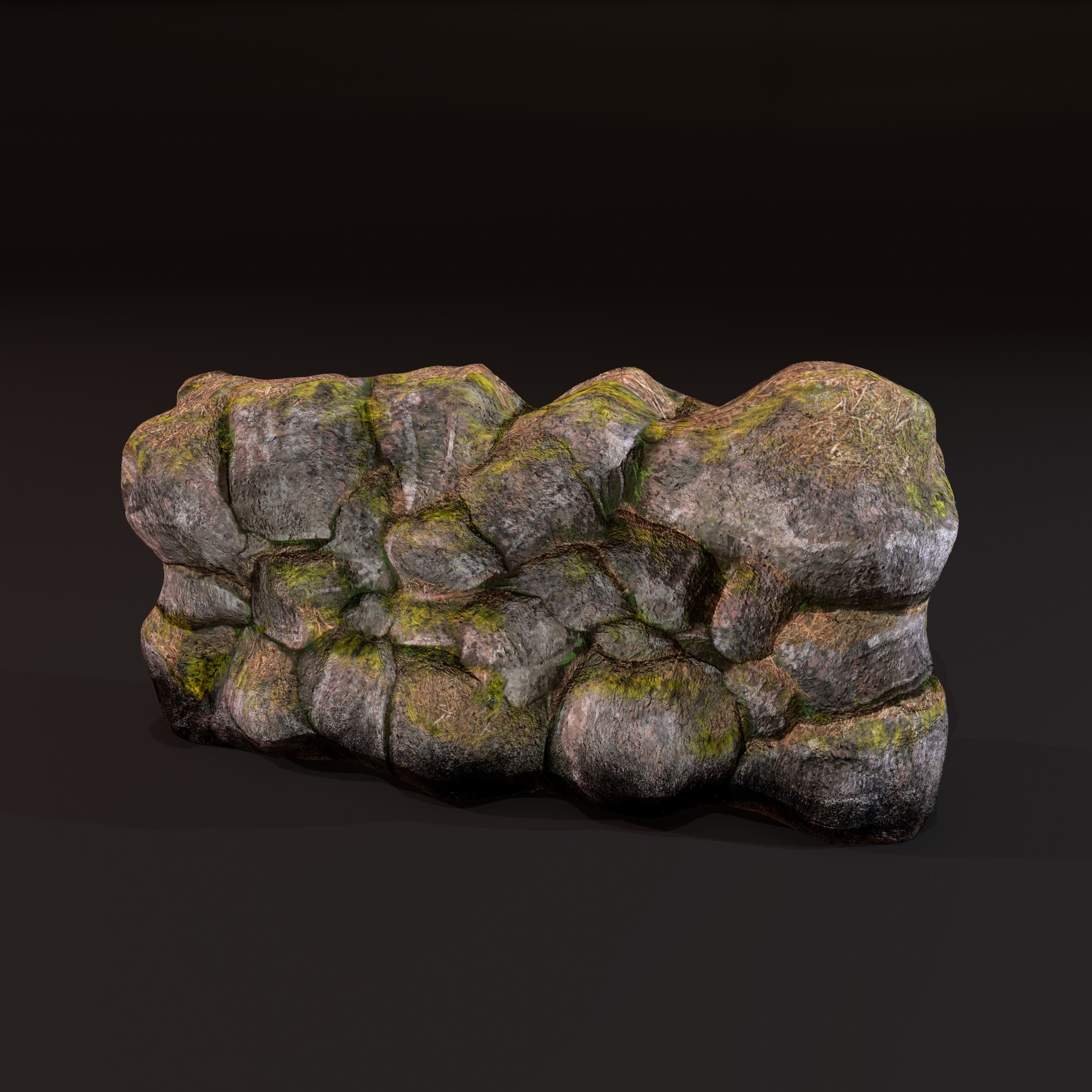 Fantasy Rock Wall - Free 3D Model by Get Dead Entertainment