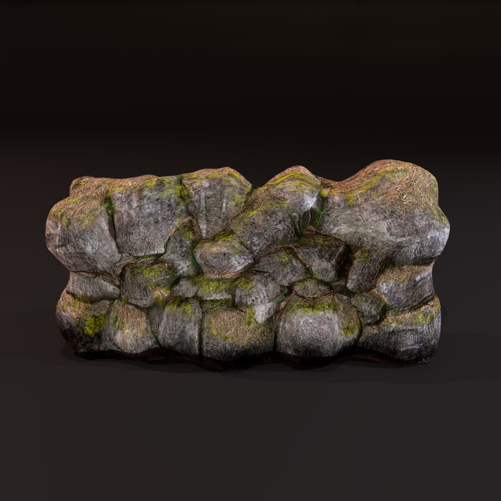 Fantasy Rock Wall - Free 3D Model by Get Dead Entertainment