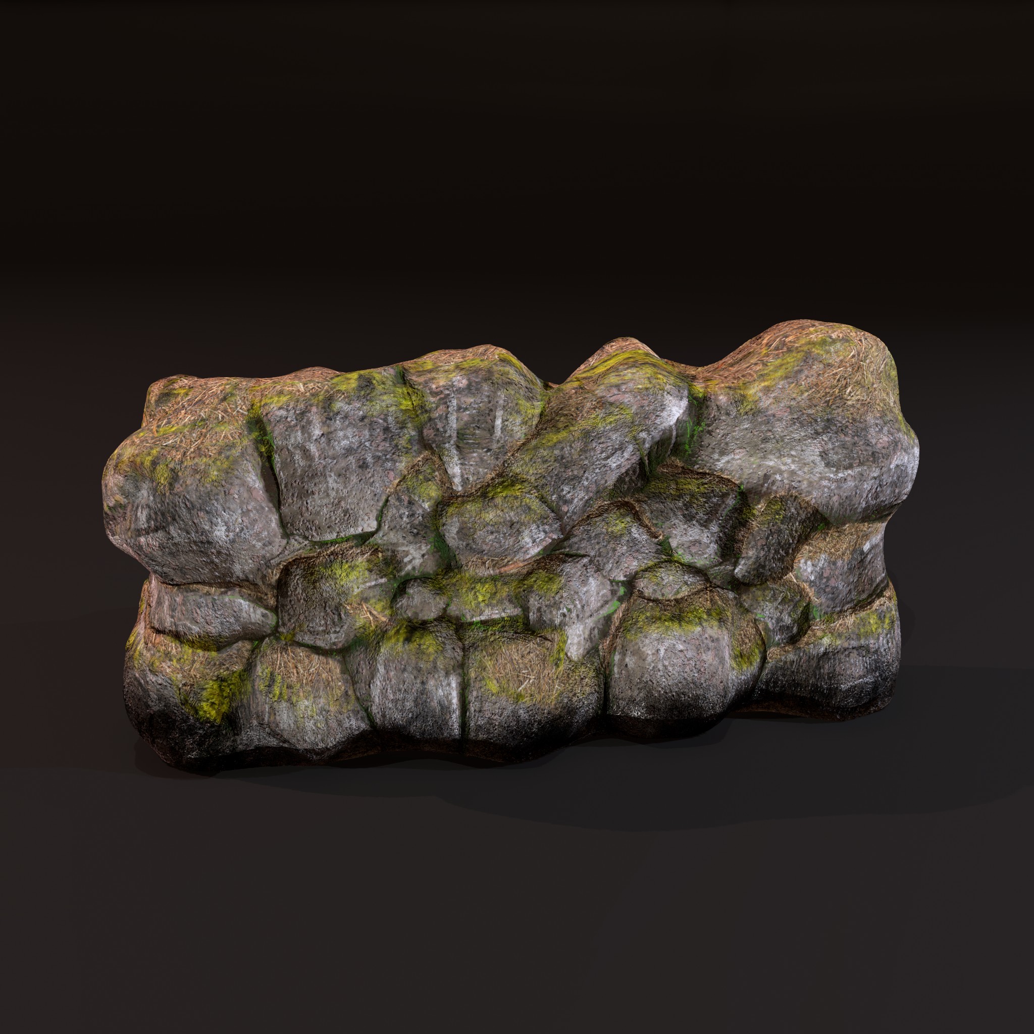 Fantasy Rock Wall - Free 3D Model by Get Dead Entertainment