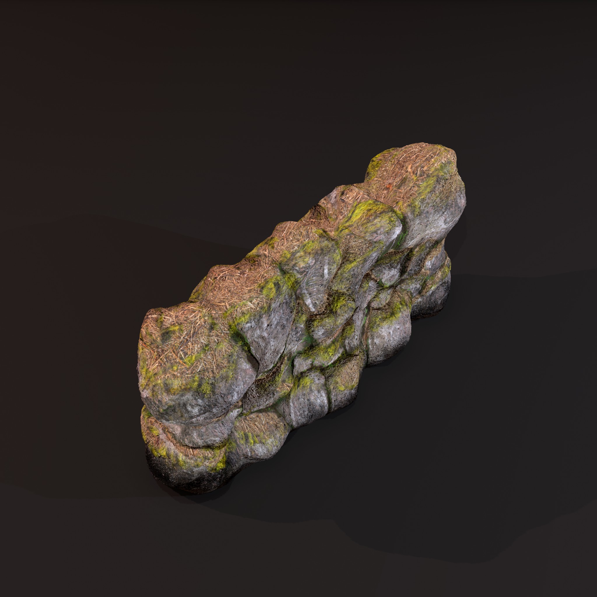 Fantasy Rock Wall - Free 3D Model by Get Dead Entertainment