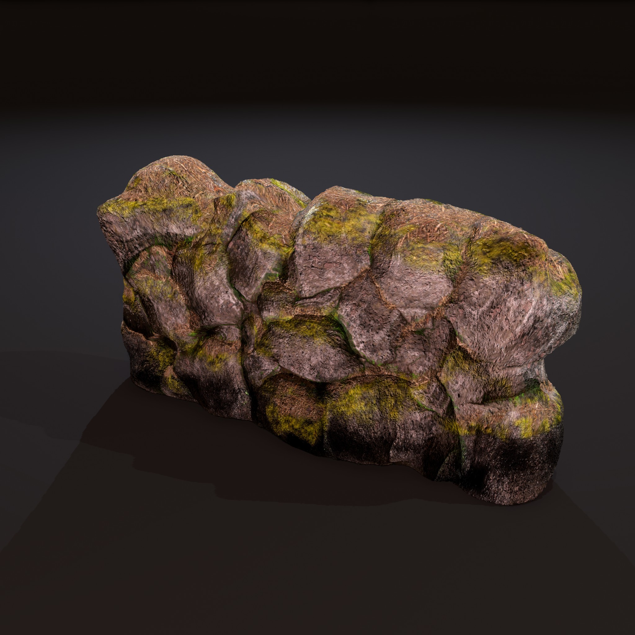 Fantasy Rock Wall - Free 3D Model by Get Dead Entertainment