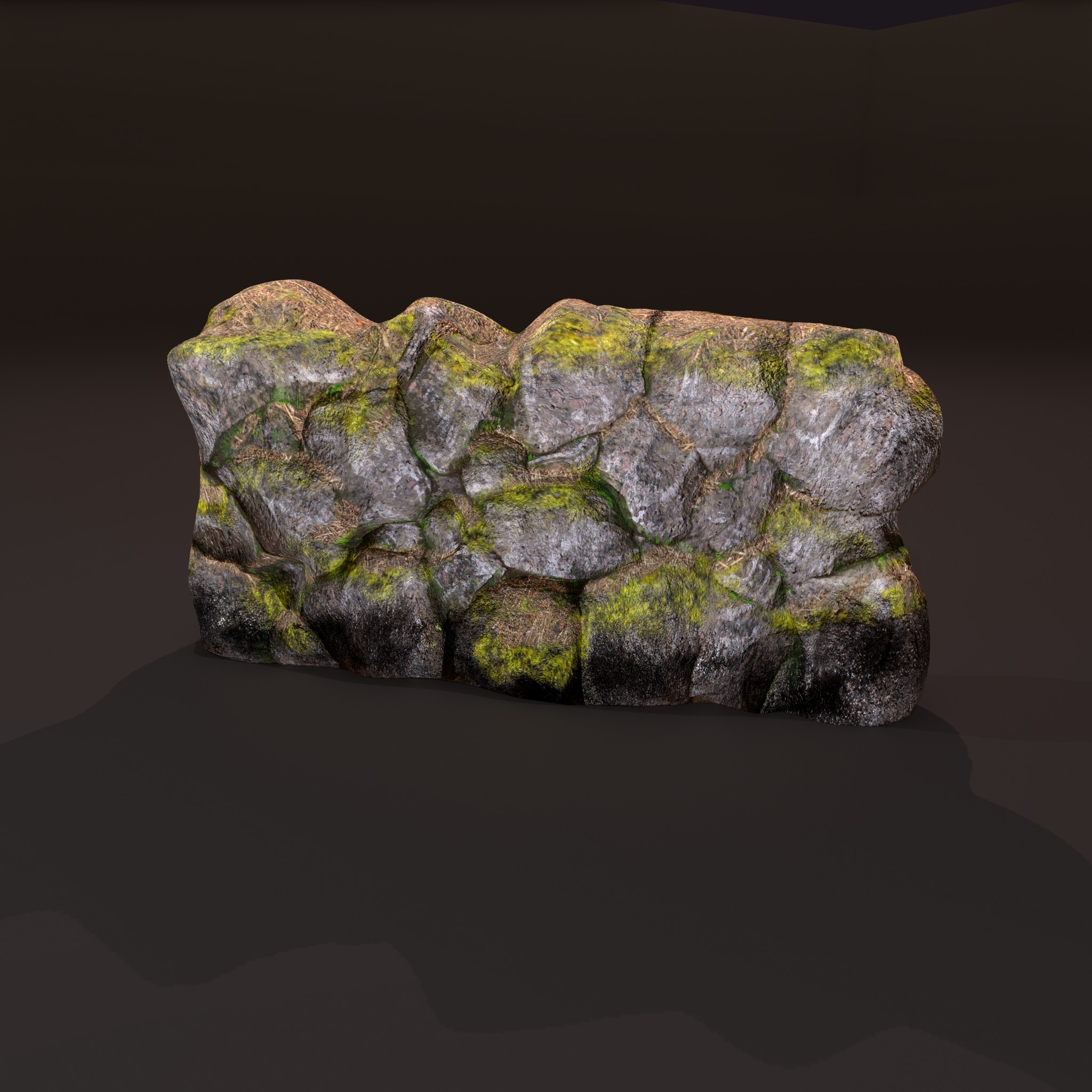 Fantasy Rock Wall - Free 3D Model by Get Dead Entertainment