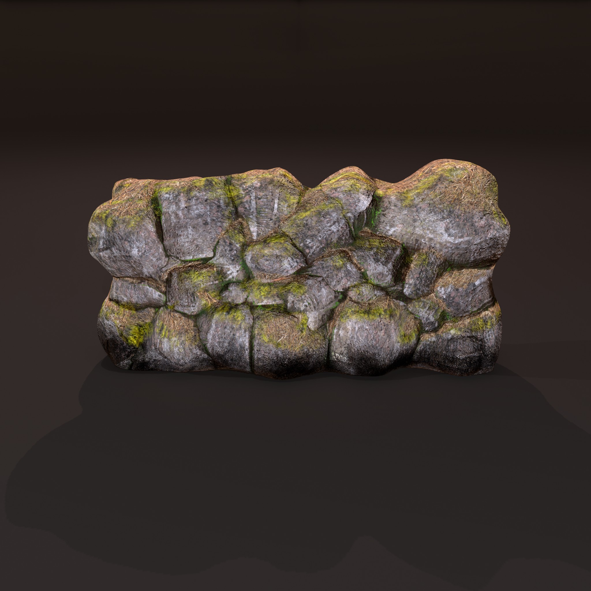 Fantasy Rock Wall - Free 3D Model by Get Dead Entertainment