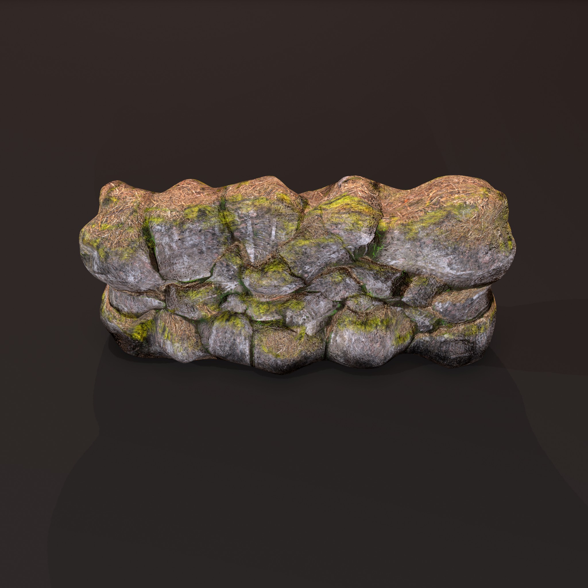 Fantasy Rock Wall - Free 3D Model by Get Dead Entertainment