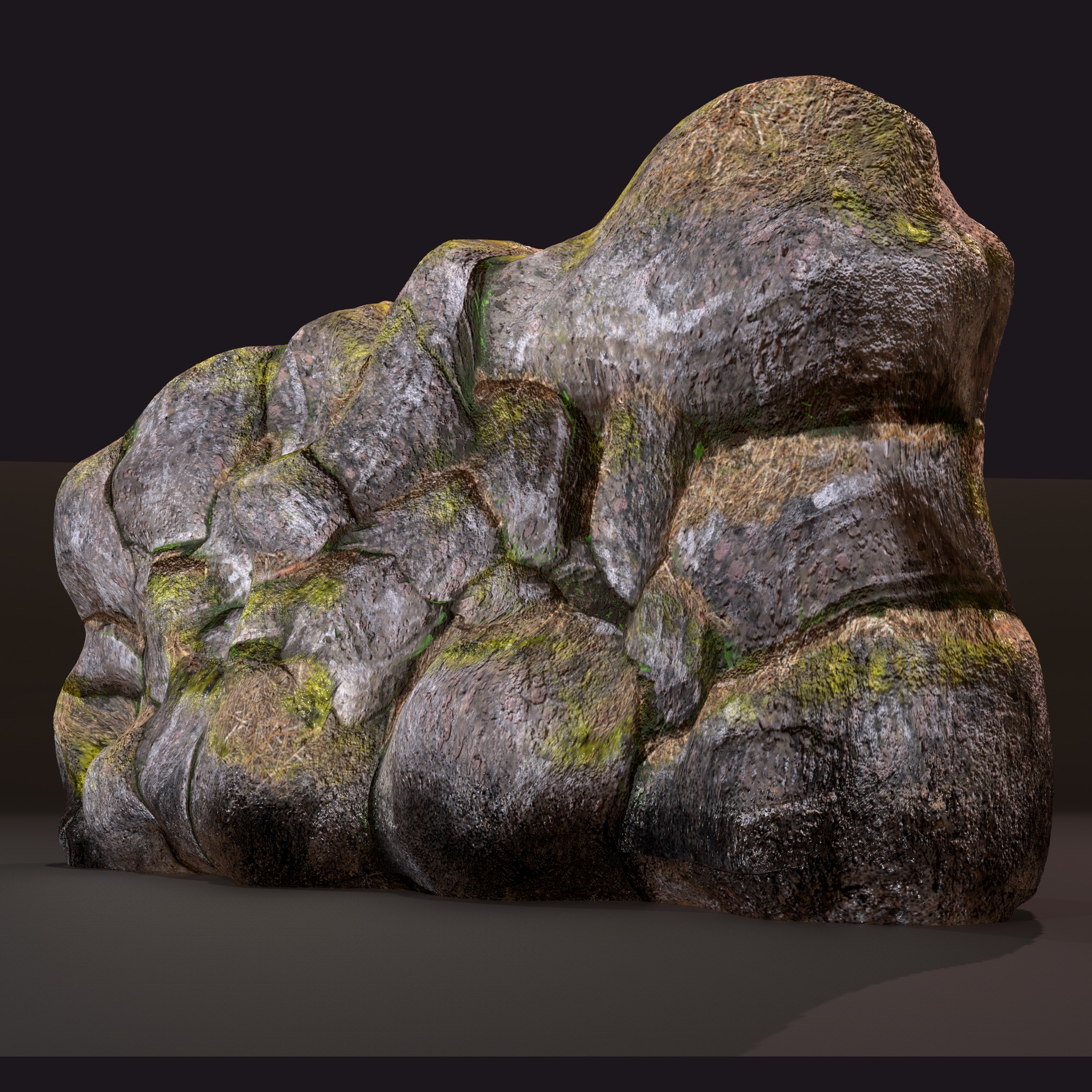 Fantasy Rock Wall - Free 3D Model by Get Dead Entertainment