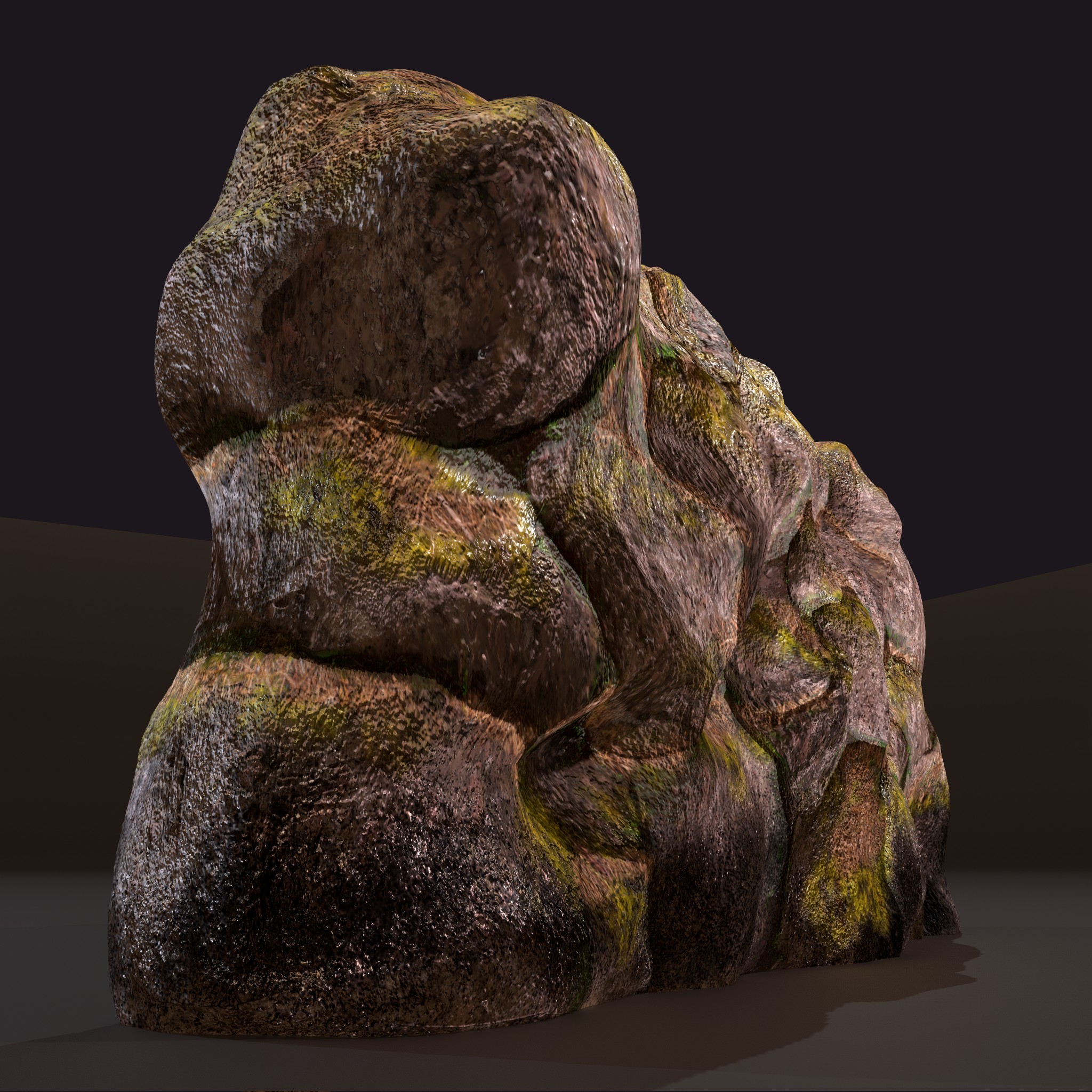 Fantasy Rock Wall - Free 3D Model by Get Dead Entertainment