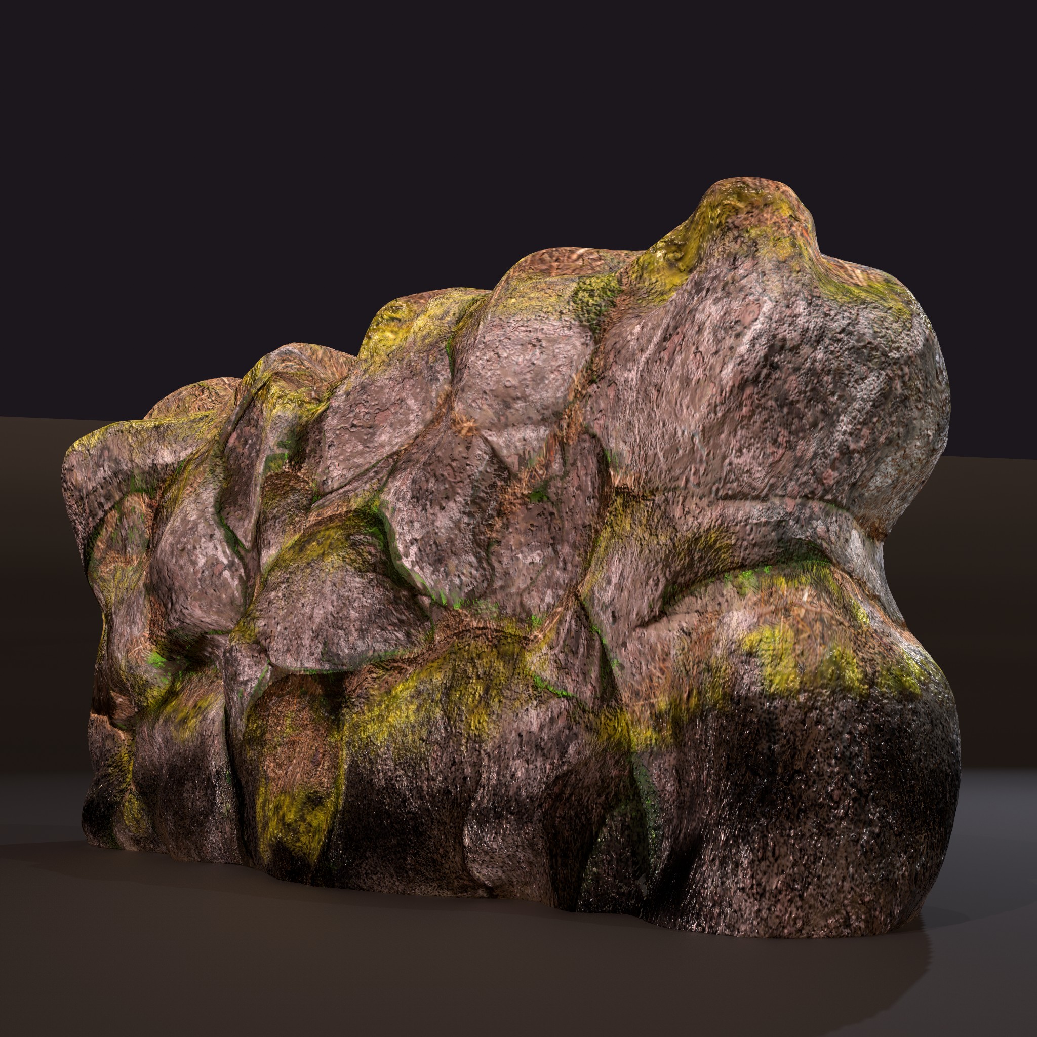 Fantasy Rock Wall - Free 3D Model by Get Dead Entertainment
